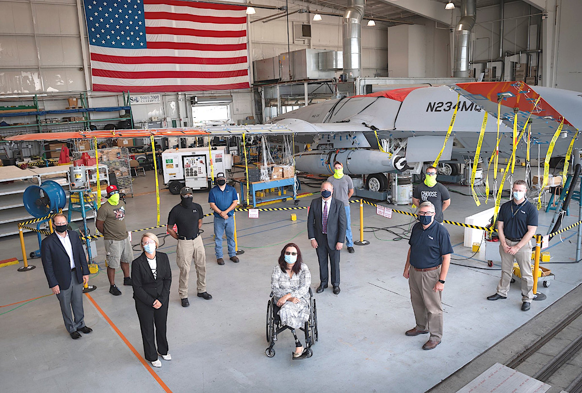 This Is Our First Look At Boeing's MQ-25 Tanker Drone Carrying A ...