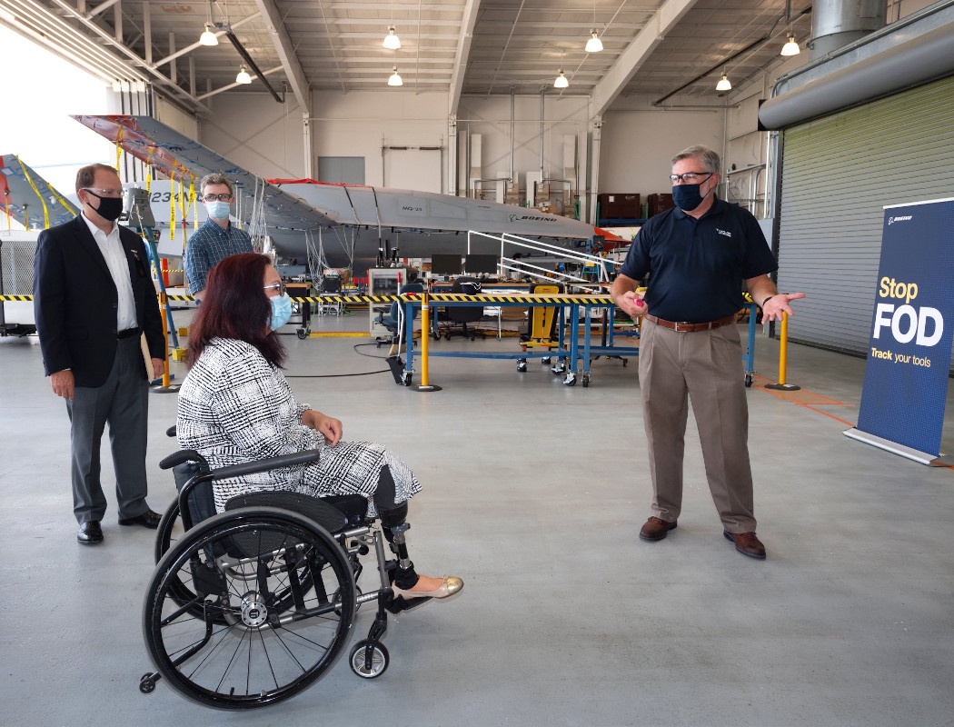 This Is Our First Look At Boeing's MQ-25 Tanker Drone Carrying A ...