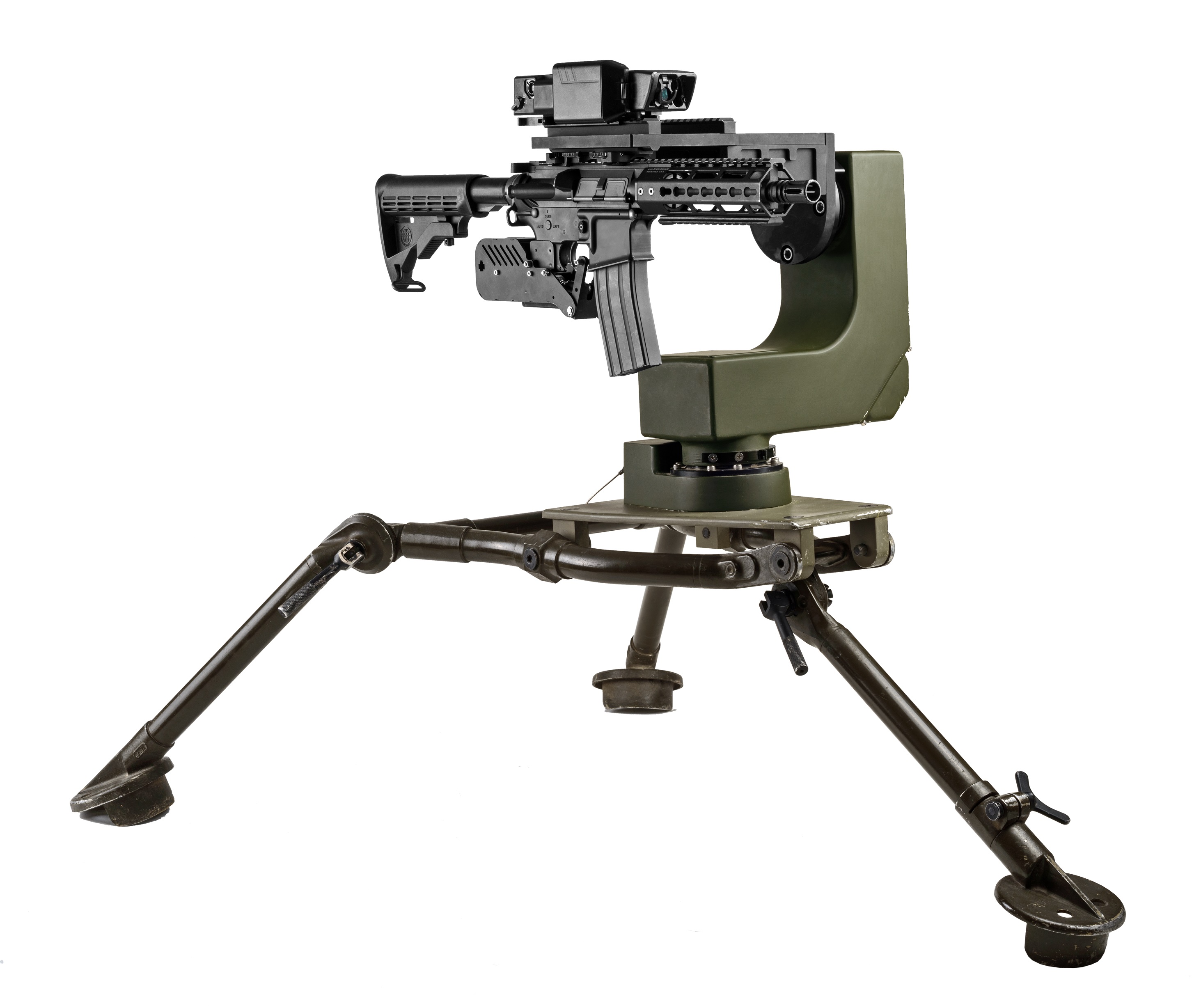 This Portable Remote Weapon Turret Is Right Out Of Call Of Duty Or Contra