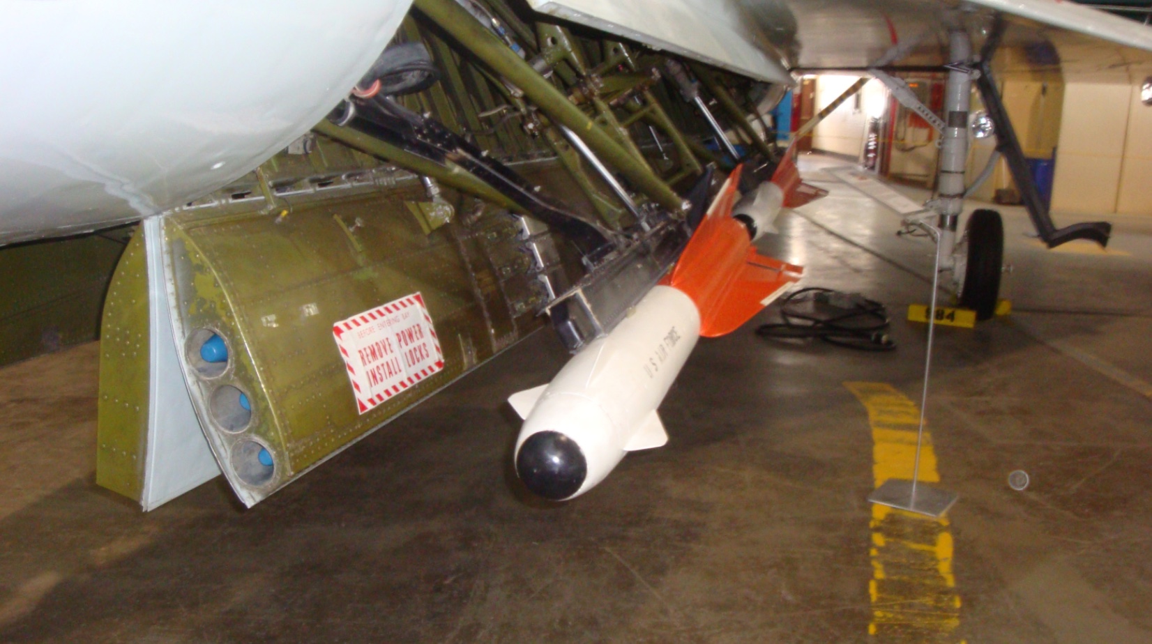 F-102 Delta Dagger's Weapons Bays Combined Rockets And Missiles In A ...