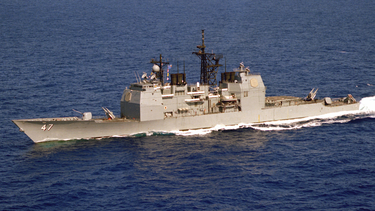 The Navy's First Aegis Warship USS Ticonderoga Is Being Scrapped
