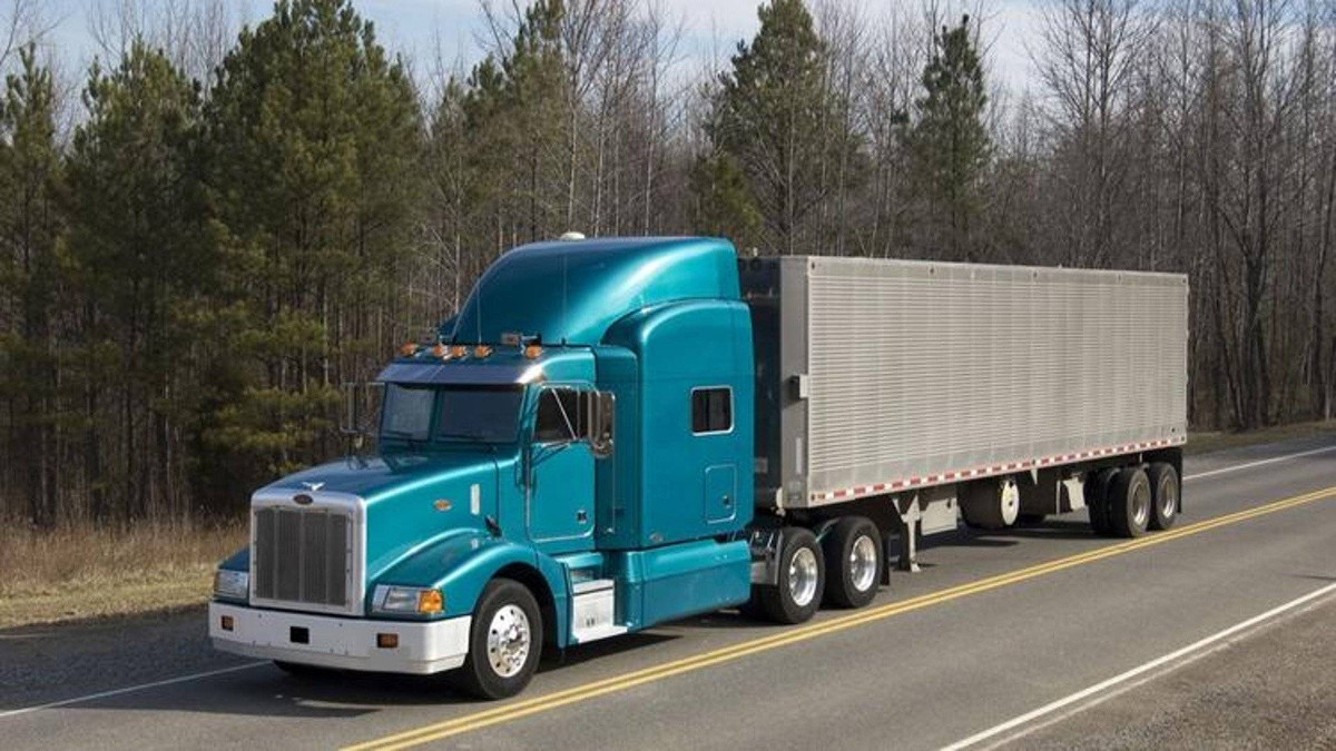 New Nuke Transporting Tractor Trailer Tested By Launching Another Semi ...