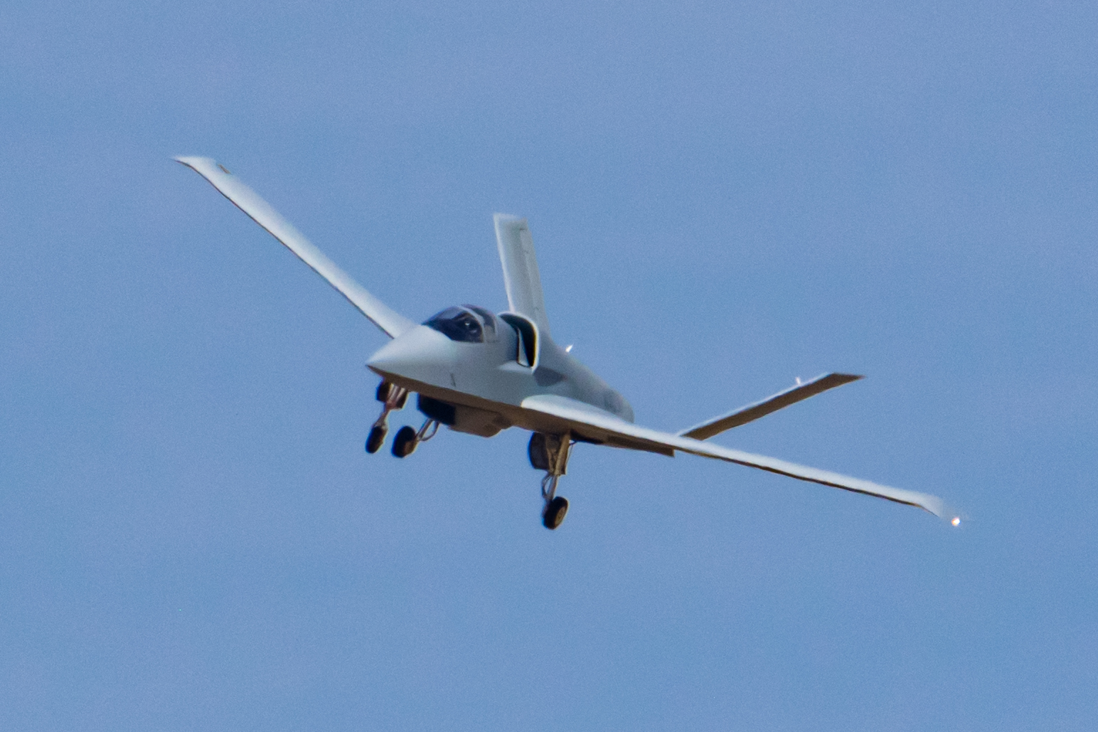Scaled Composites' Stealthy Test Jet Now Flying With Possible Laser ...