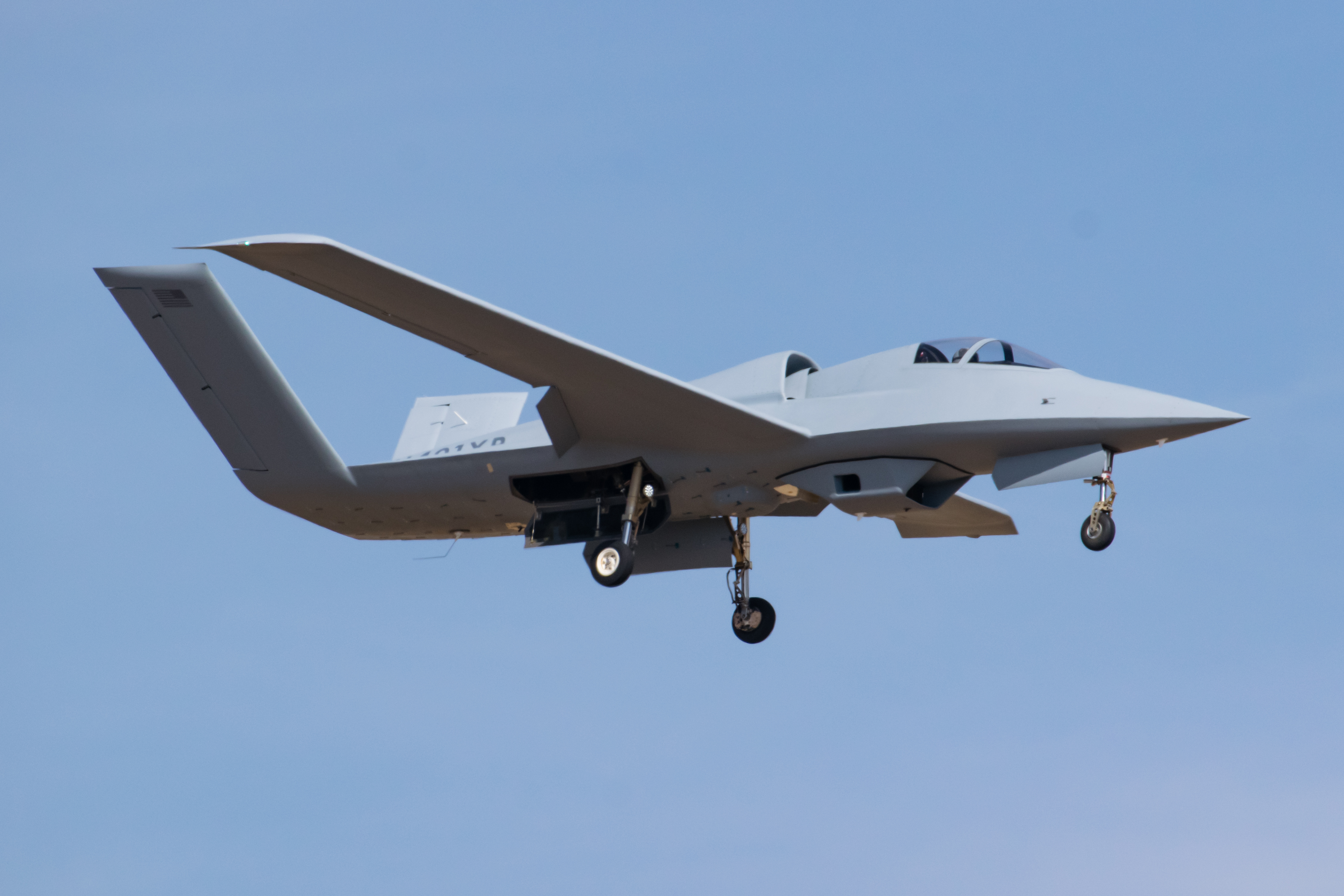 Scaled Composites' Stealthy Test Jet Now Flying With Possible Laser ...