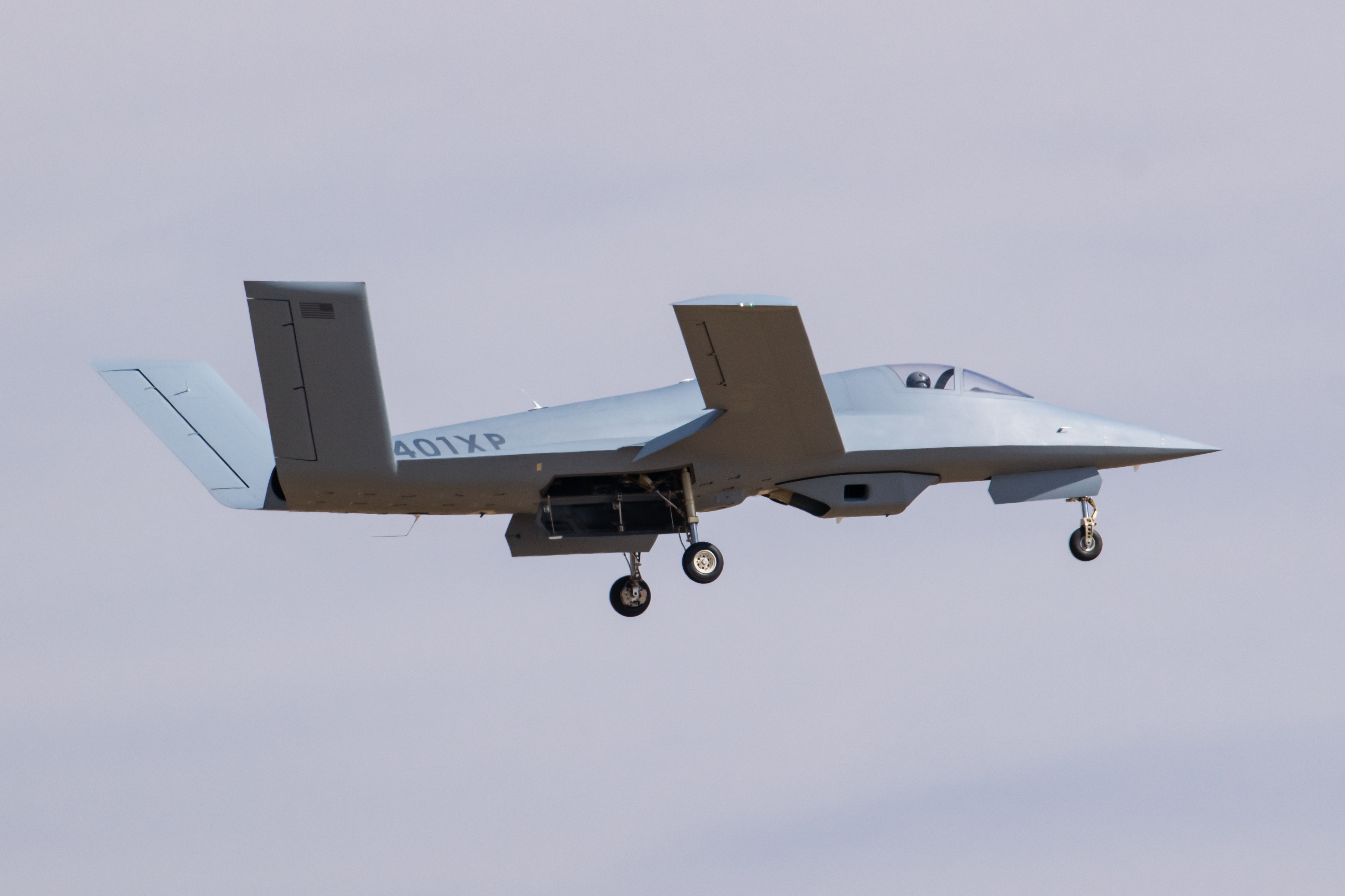 Scaled Composites' Stealthy Test Jet Now Flying With Possible Laser ...