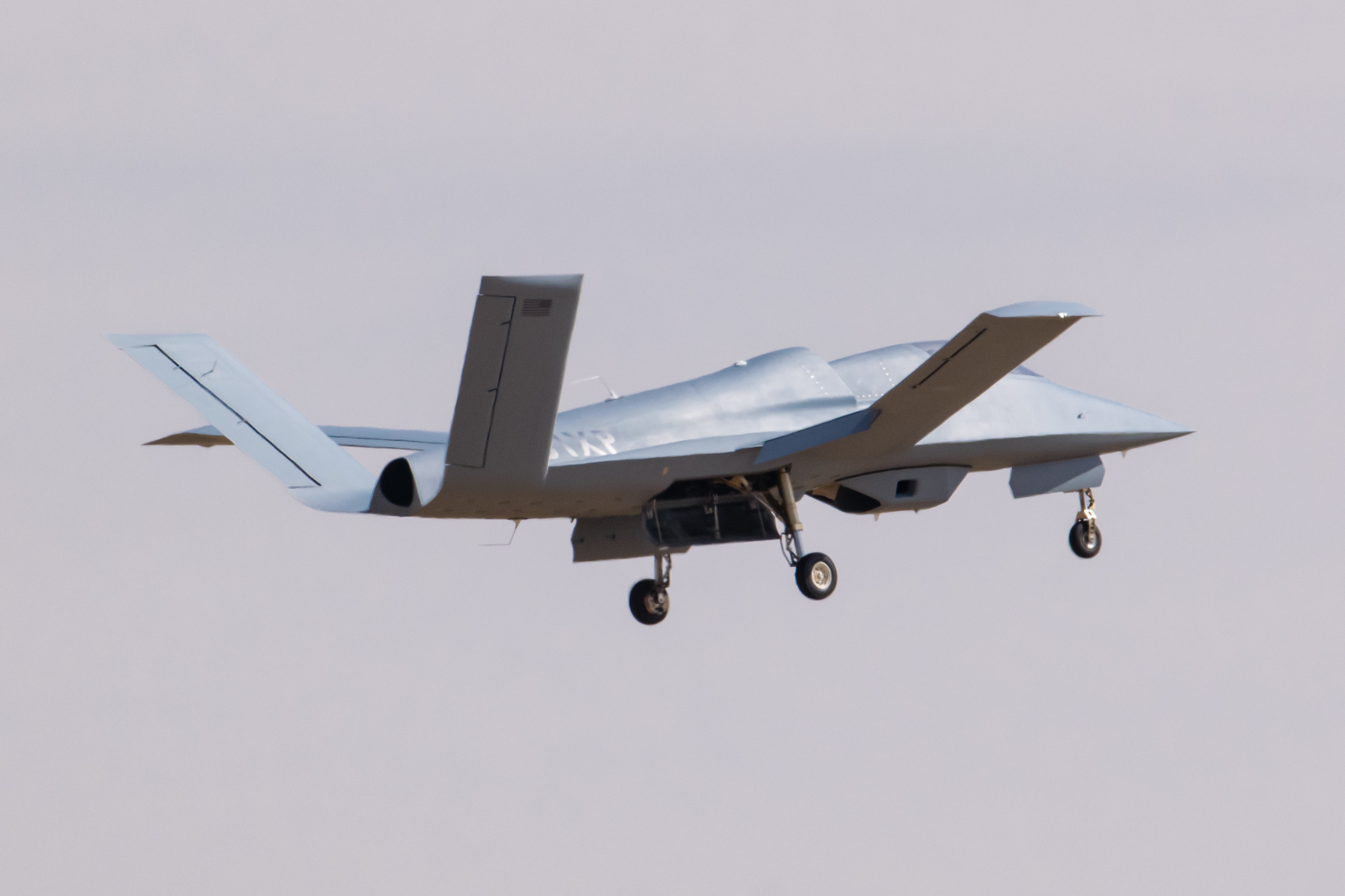 Scaled Composites' Stealthy Test Jet Now Flying With Possible Laser ...