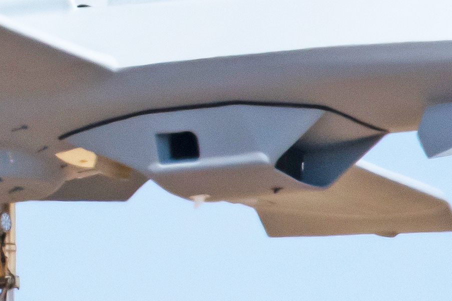 Scaled Composites' Stealthy Test Jet Now Flying With Possible Laser ...