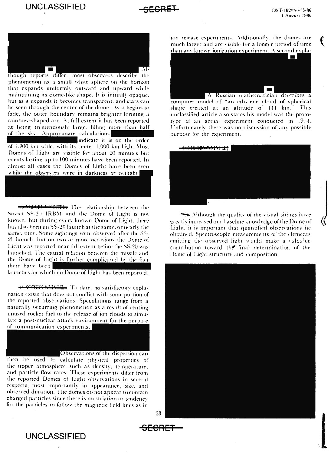 New Insights Into Mysterious Soviet ‘Dome Of Light’ Phenomenon In ...