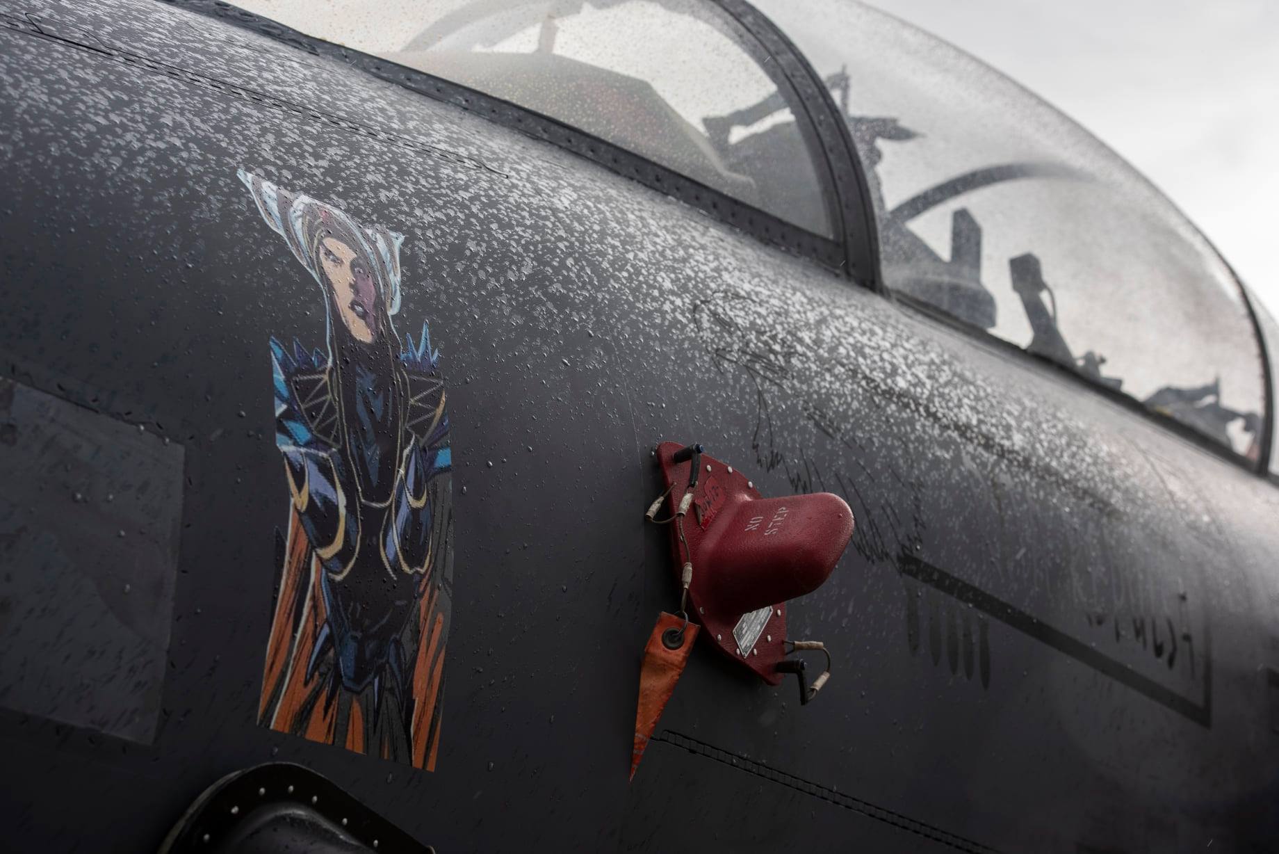 Squadron Showcases F-15E Strike Eagles Adorned With Villain-Themed Nose ...