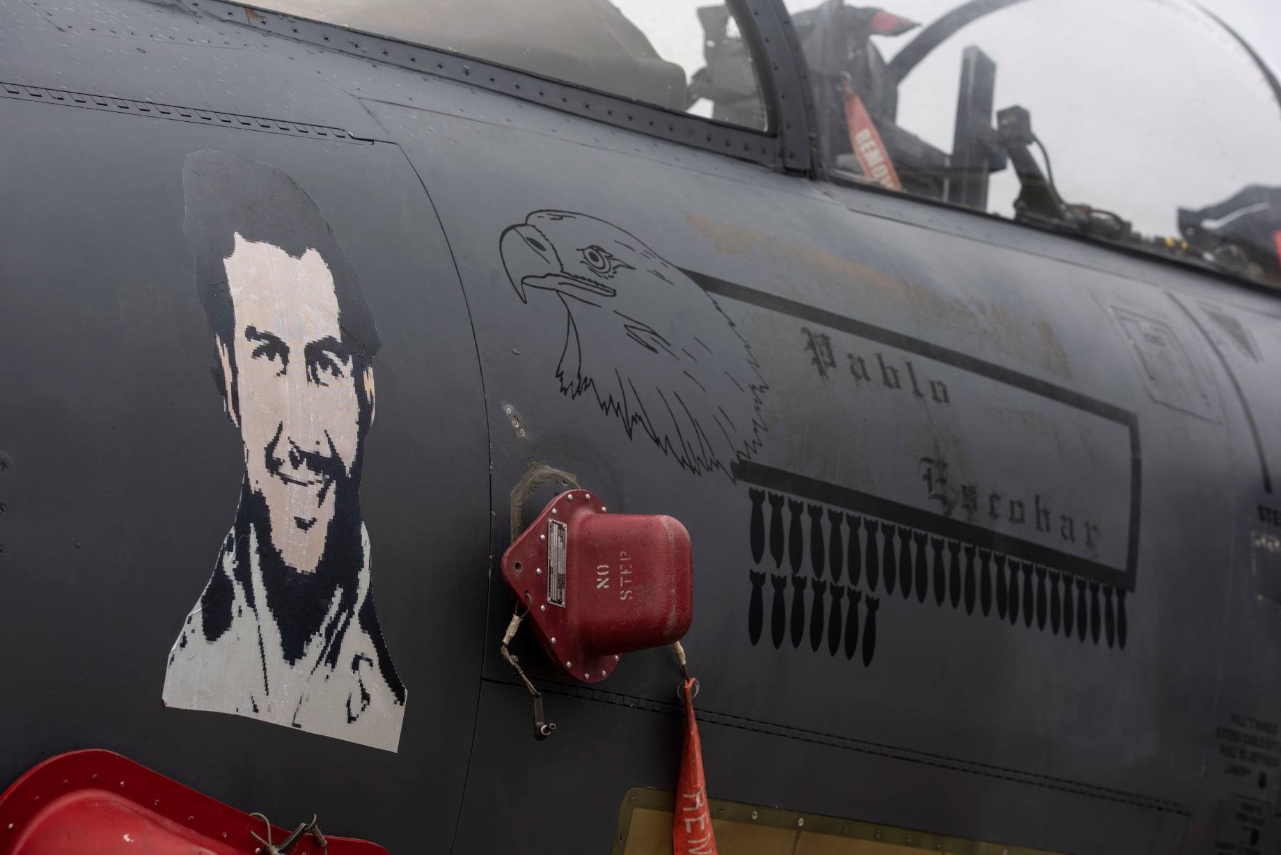 Squadron Showcases F-15E Strike Eagles Adorned With Villain-Themed Nose ...