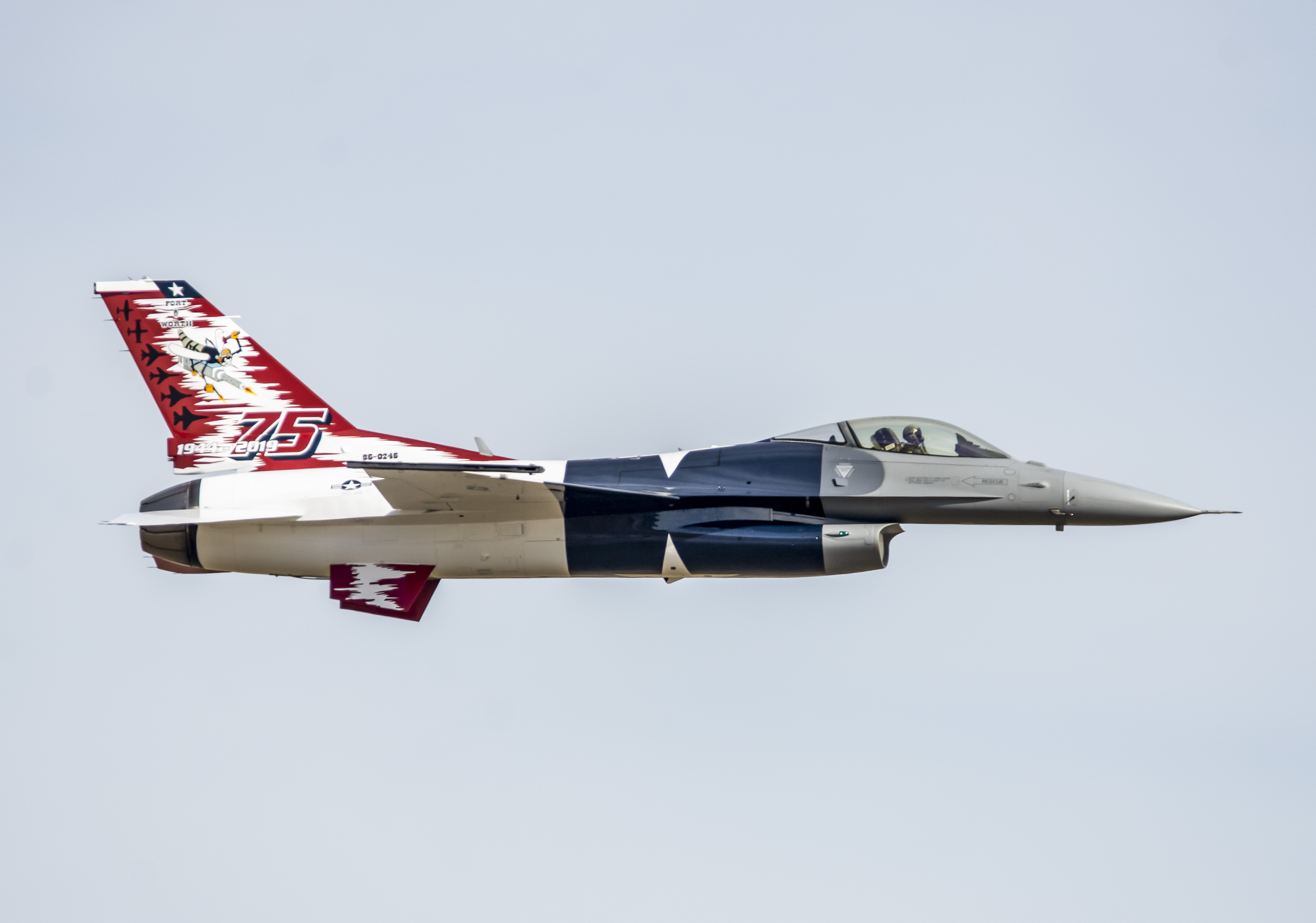 Spad To The Bone: Texas F-16 Squadron Marks 75th Anniversary With Bold ...
