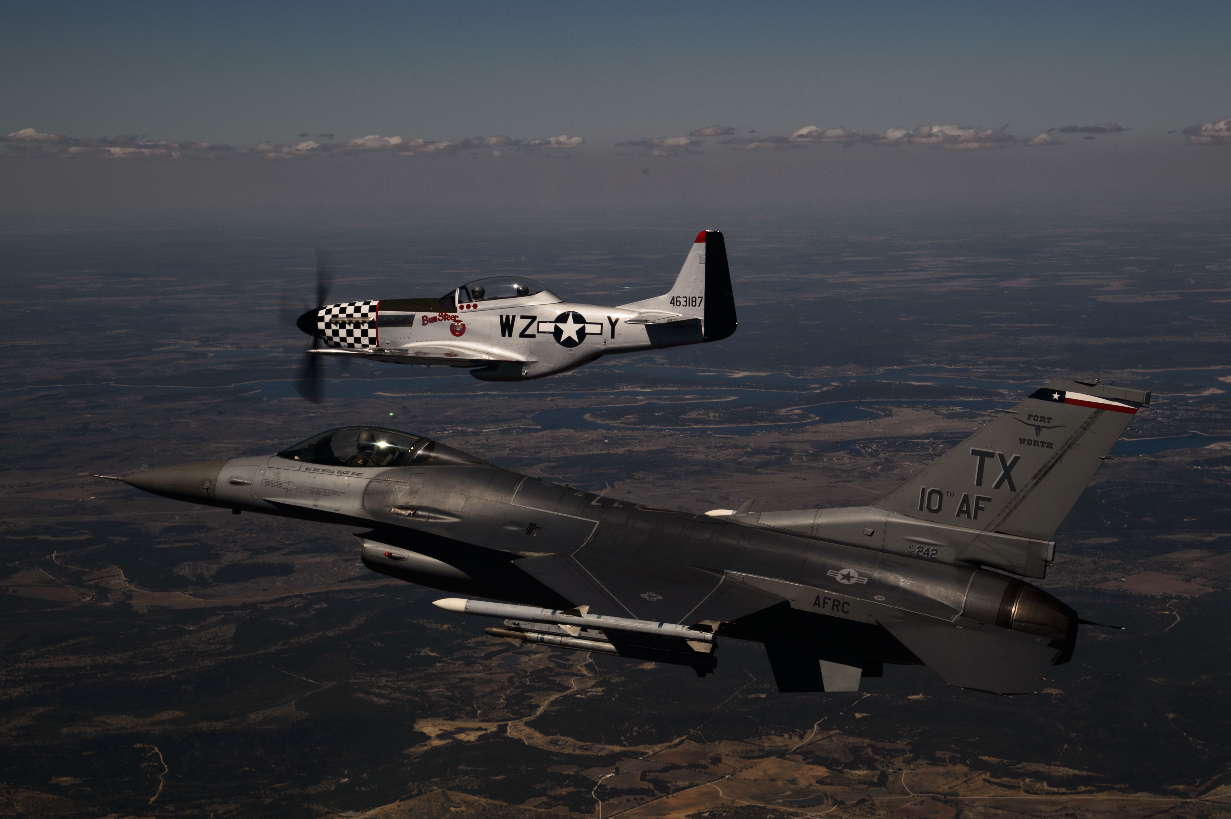 Spad To The Bone: Texas F-16 Squadron Marks 75th Anniversary With Bold ...