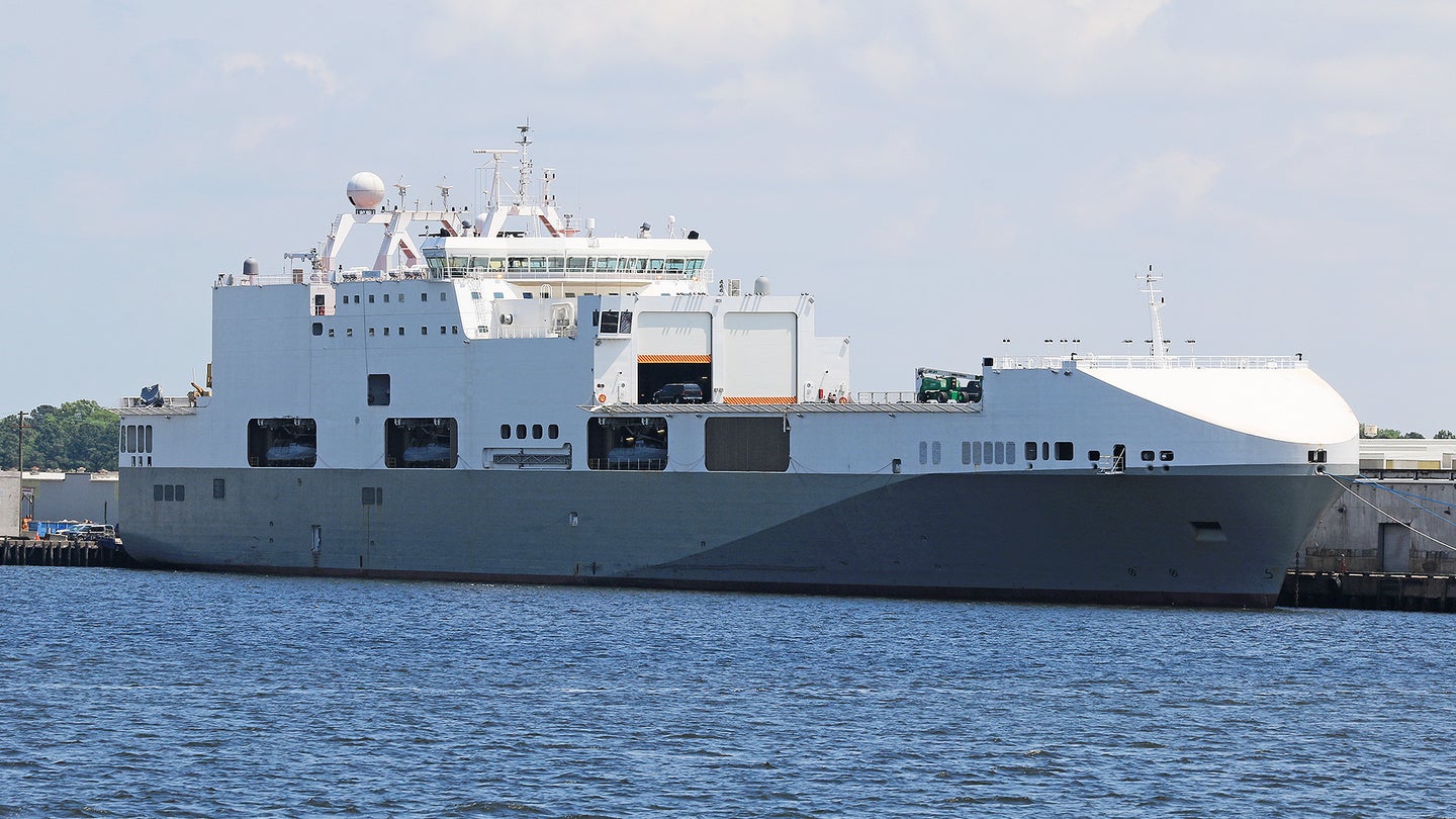 Iran Unveils Its New Sea Base Warship That Looks Like A Floating Arms ...