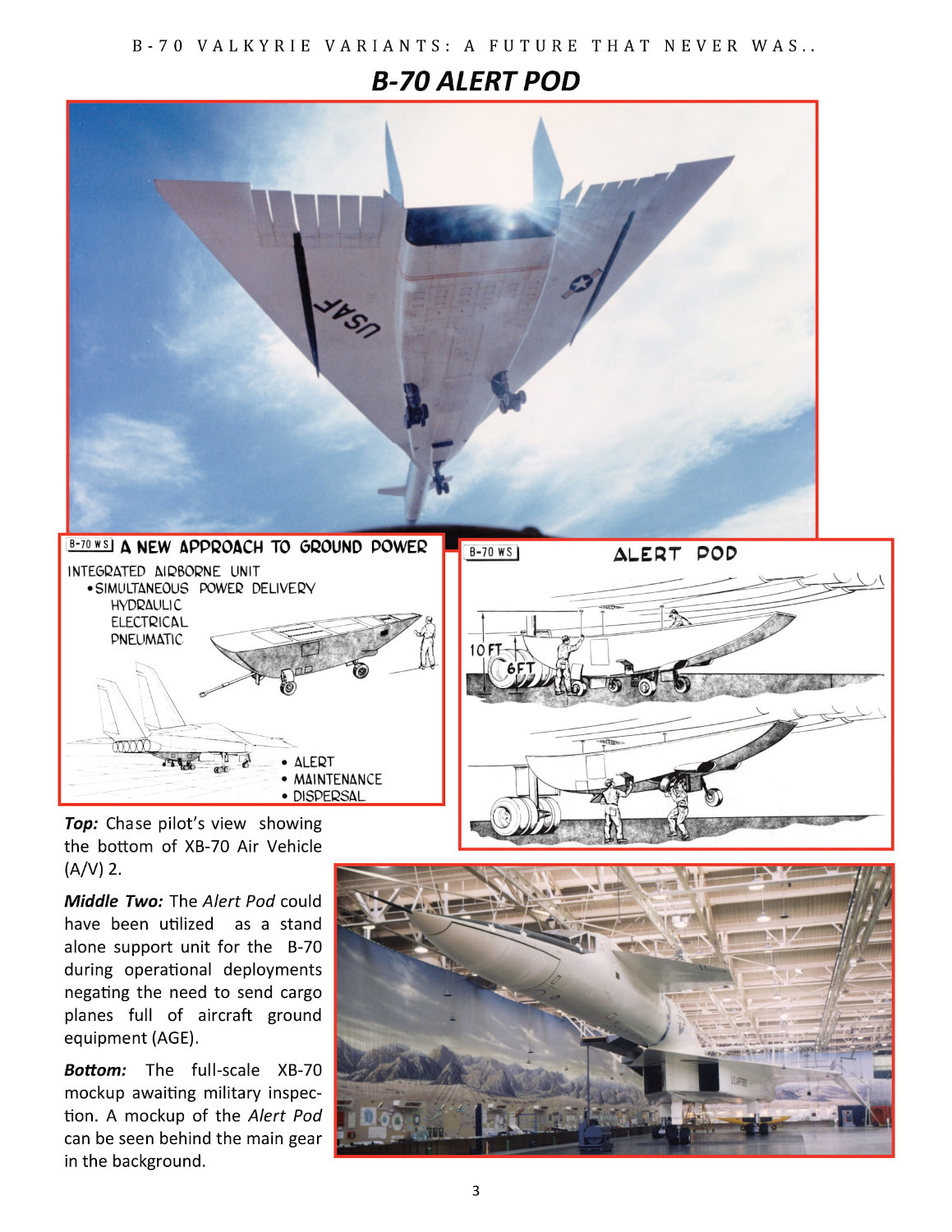 All The Crazy Proposed Variants Of The B-70 Valkyrie Super Bomber