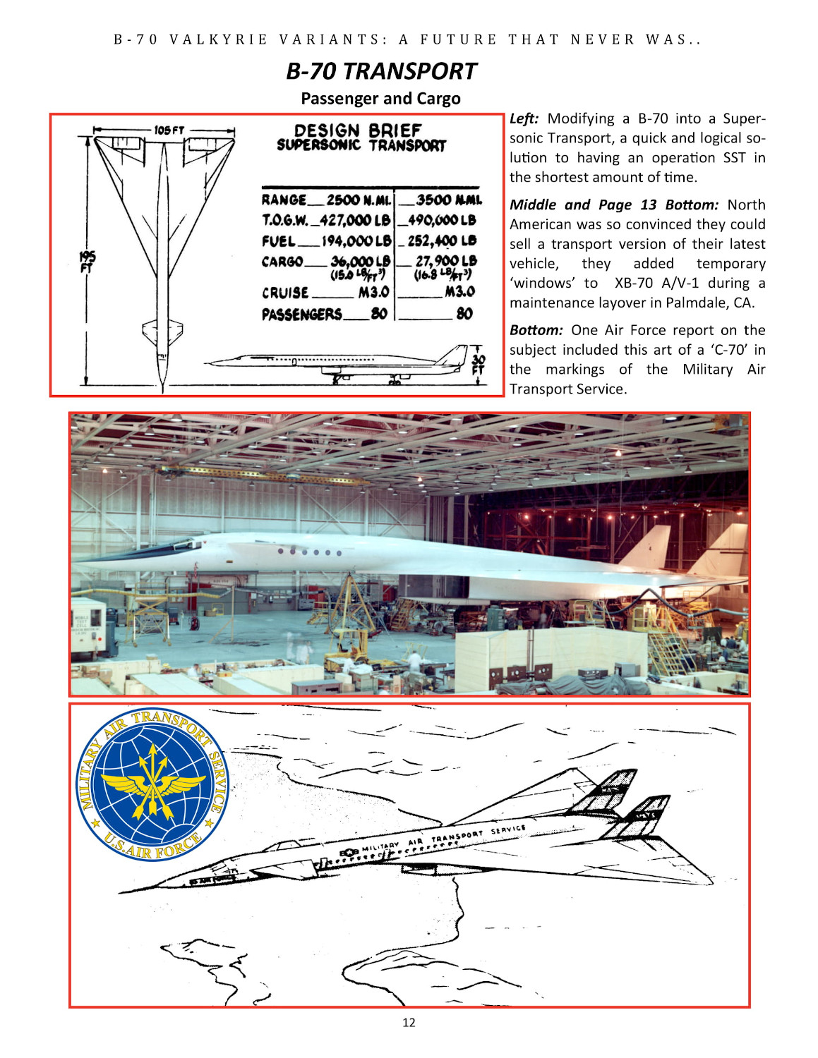 All The Crazy Proposed Variants Of The B-70 Valkyrie Super Bomber