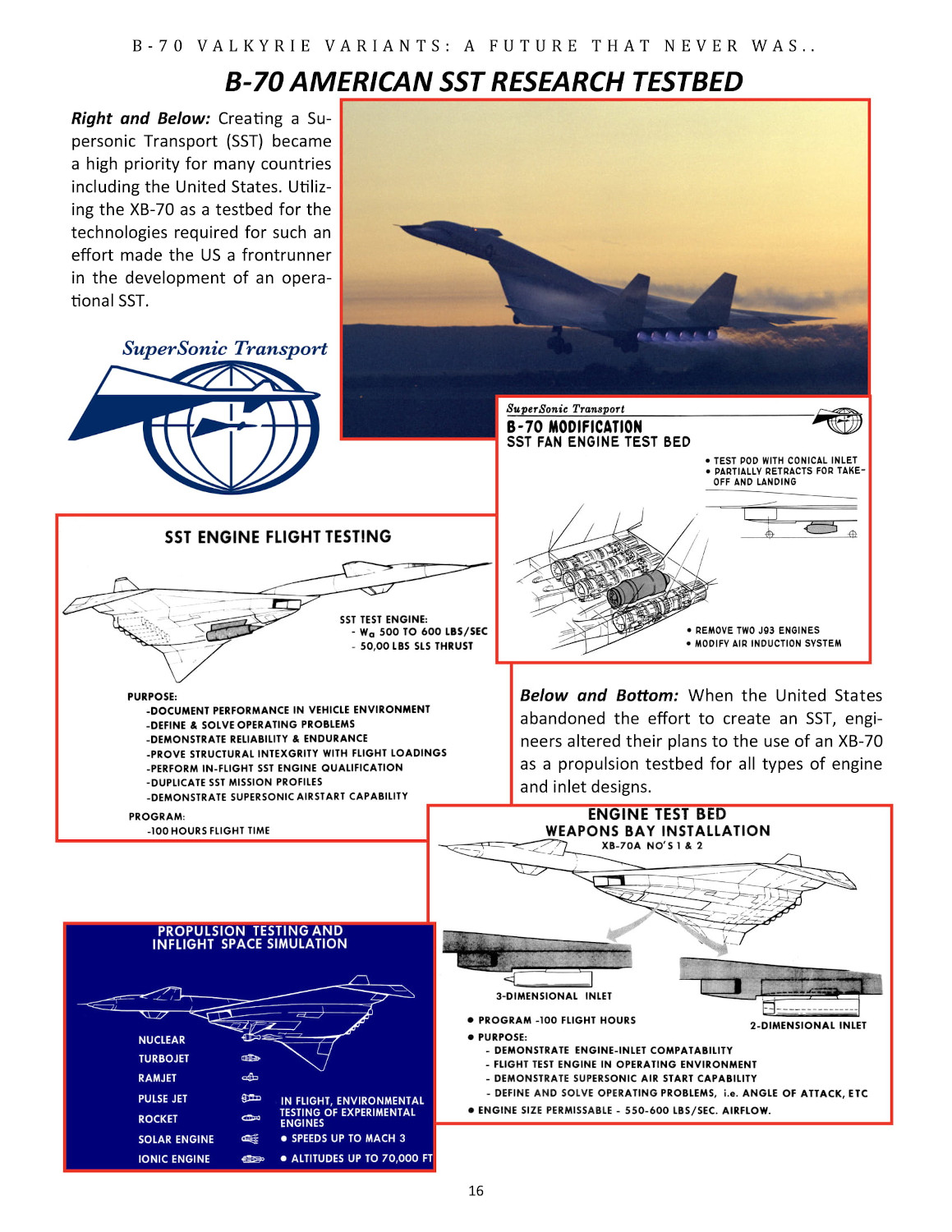 All The Crazy Proposed Variants Of The B-70 Valkyrie Super Bomber