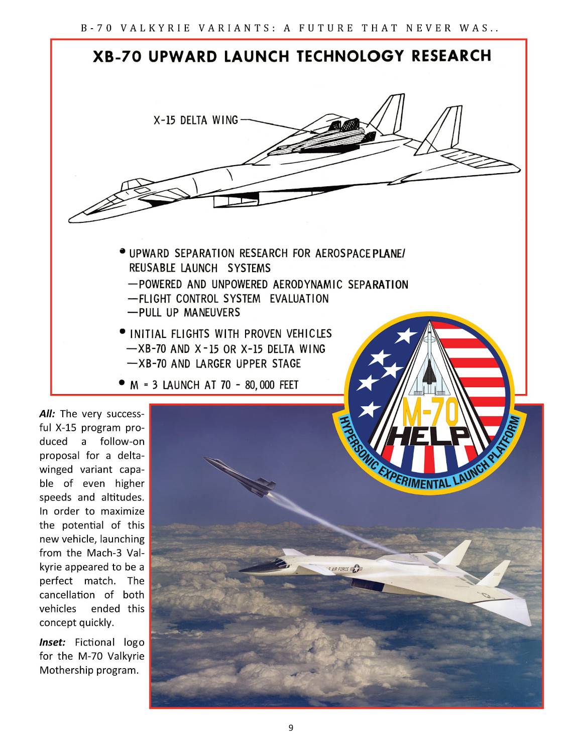 All The Crazy Proposed Variants Of The B-70 Valkyrie Super Bomber