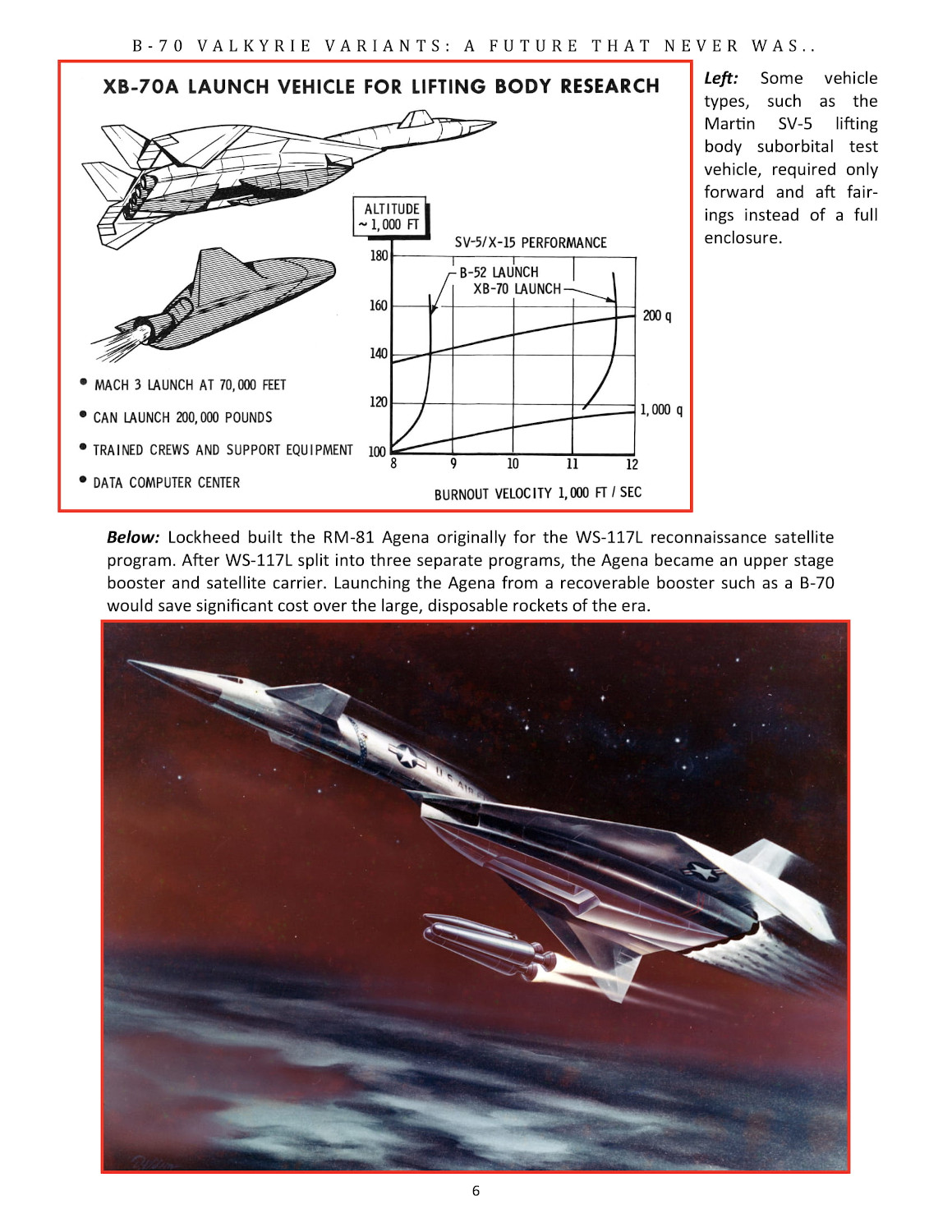 All The Crazy Proposed Variants Of The B-70 Valkyrie Super Bomber