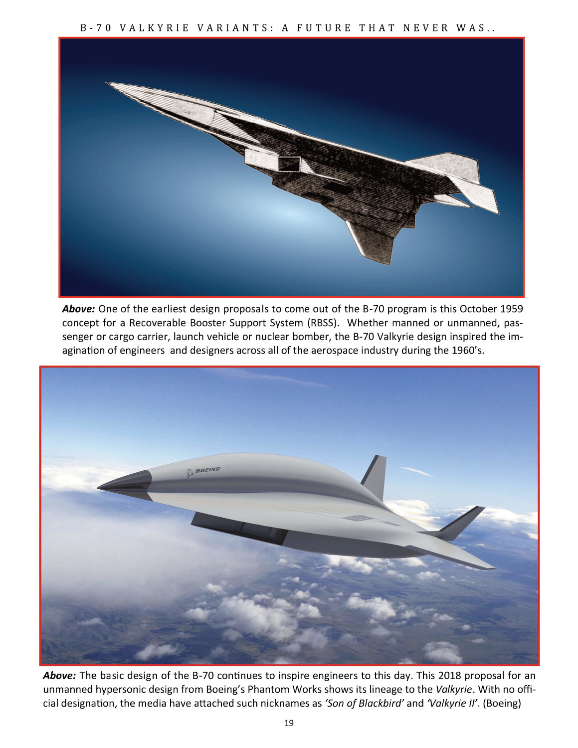 All The Crazy Proposed Variants Of The B-70 Valkyrie Super Bomber