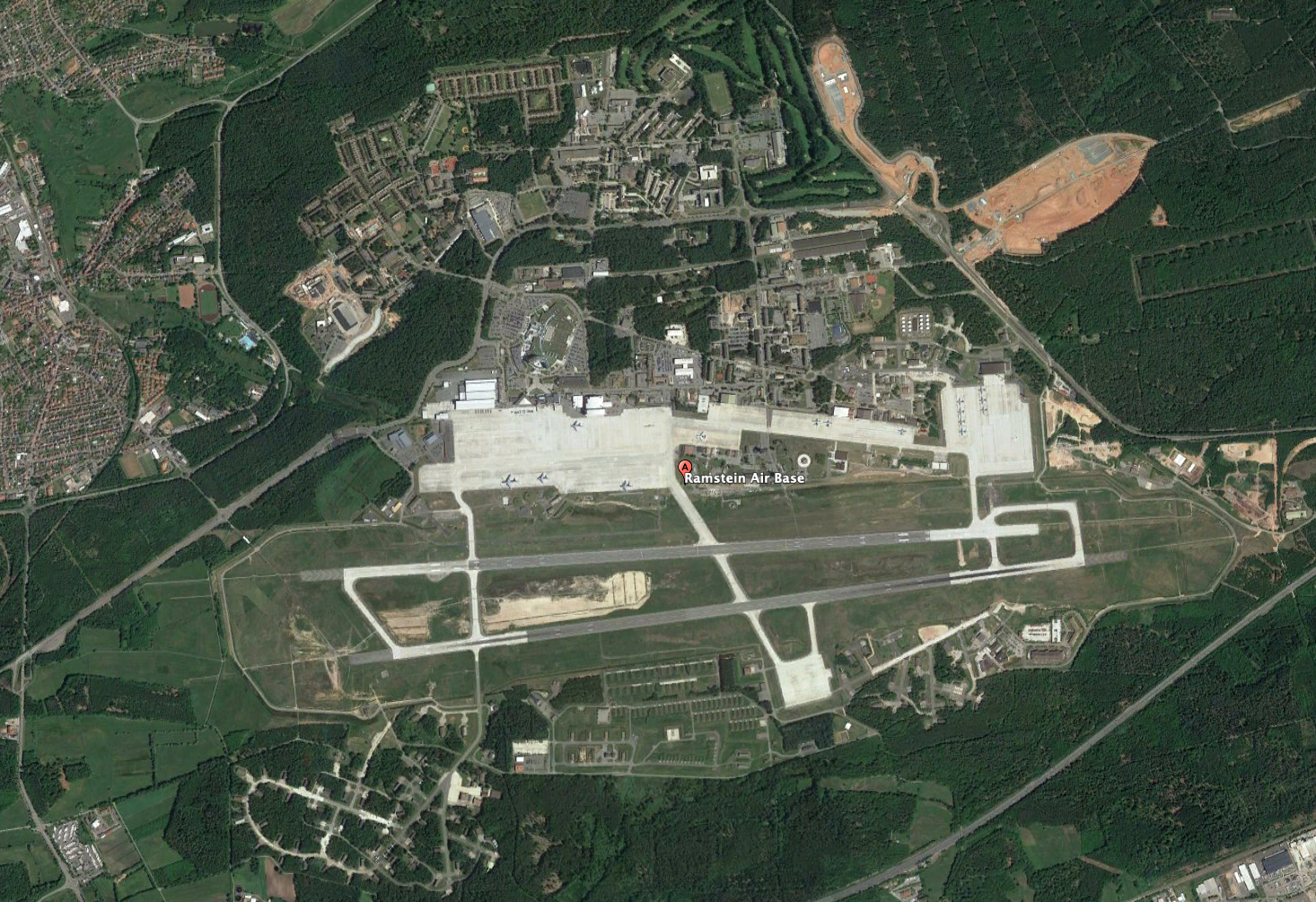 Ramstein Air Base In Germany Experiences Potential Incoming Missile ...