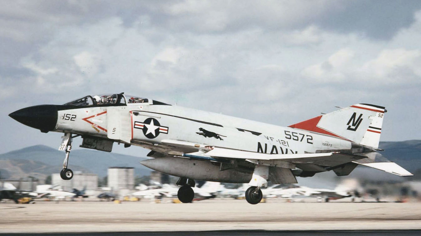 The Navy Got Its Hands On Its First Operational F-4 Phantom Sixty Years ...