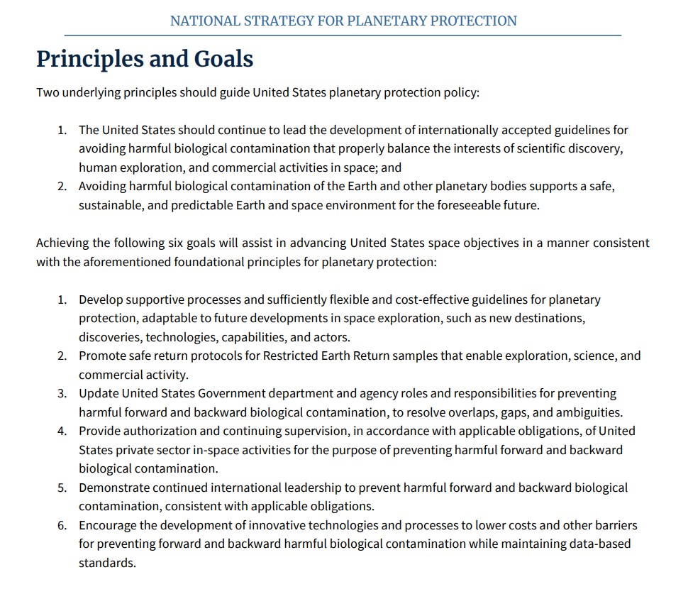 The White House's Planetary Protection Strategy Is About Space Invaders ...