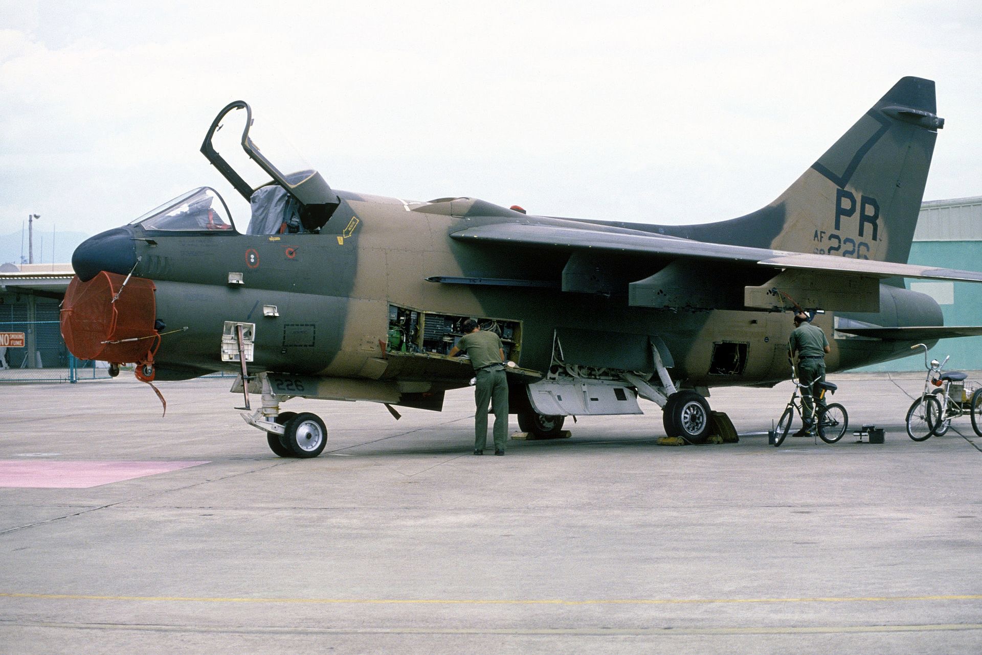 First Peacetime Terror Attack On The Air Force Destroyed Eight A-7 ...