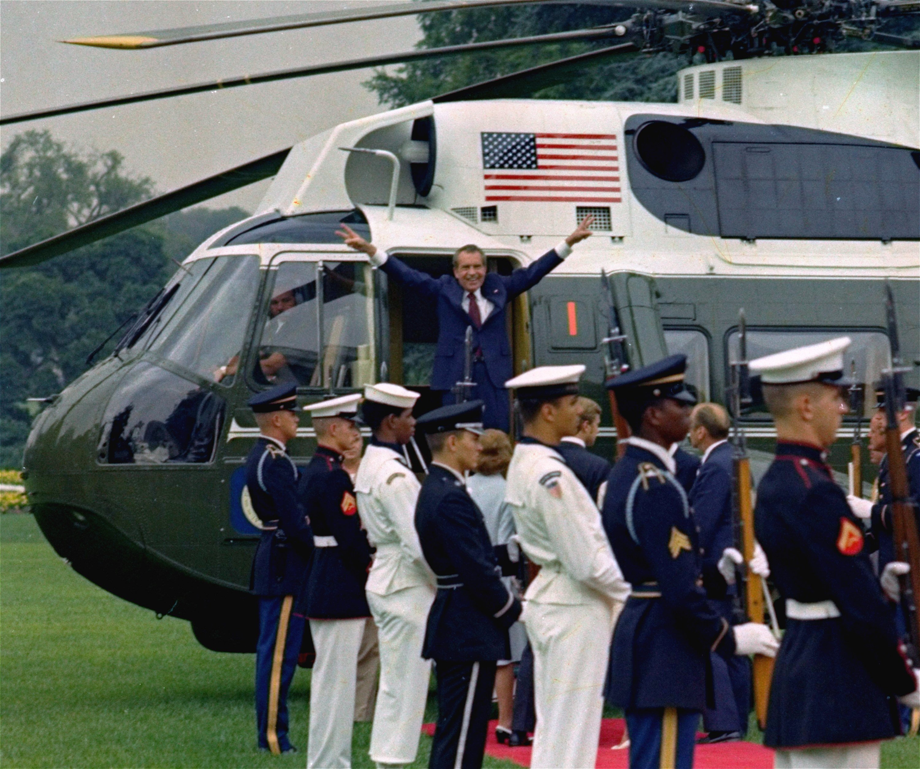 The VH-3 Marine One Helicopter Has Flown Its Last President Into Retirement