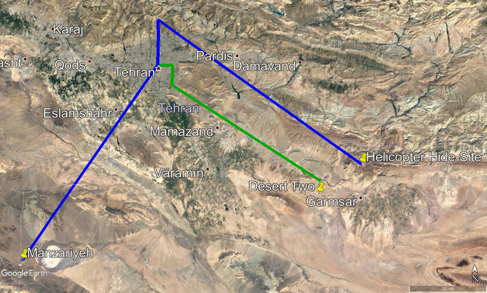 How The Iran Hostage Rescue Was Supposed To Go Down If It Hadn't Ended ...