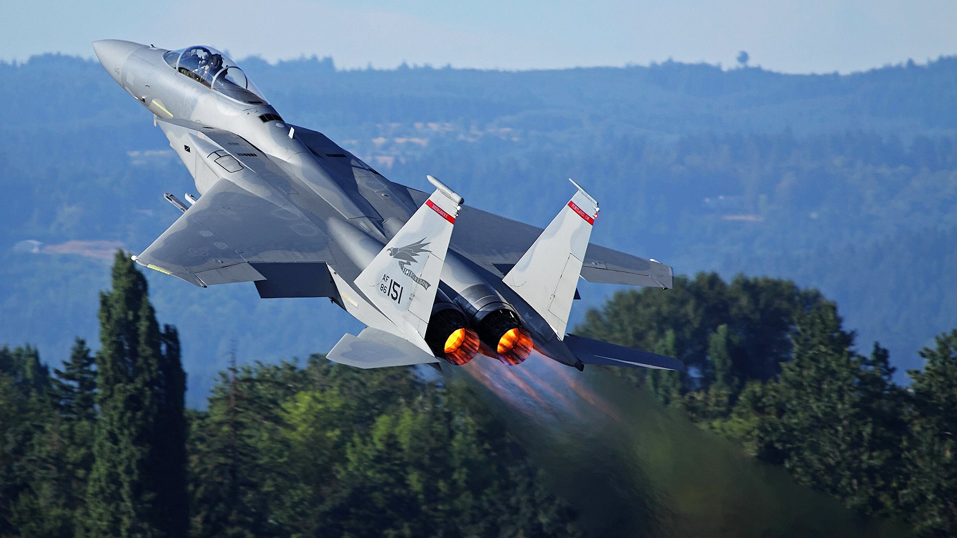 The Air Force’s New F-15EX Eagle Just Took To The Sky For The First ...