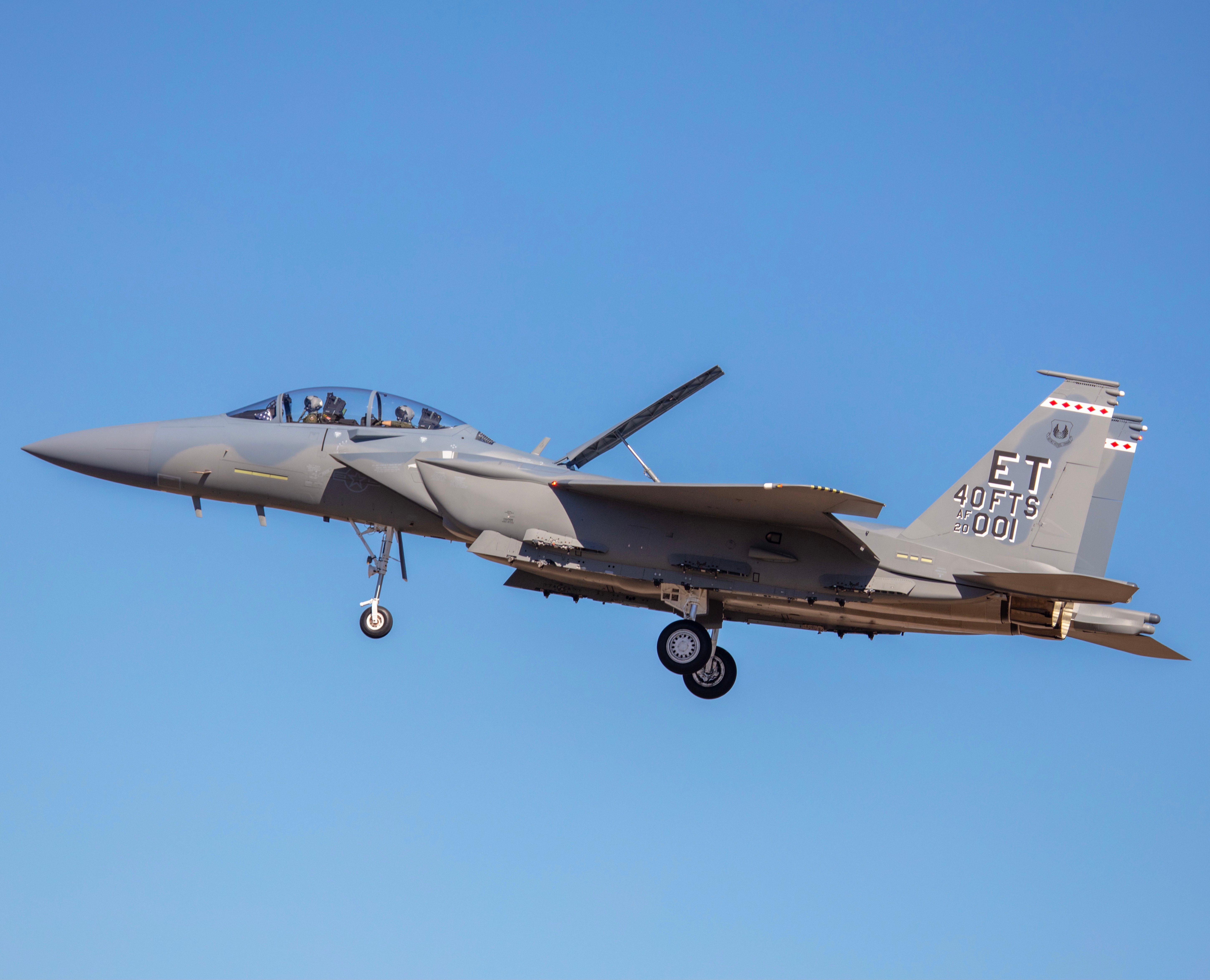 The First F-15EX Fighter Jet Has Now Flown In Its Air Force Colors