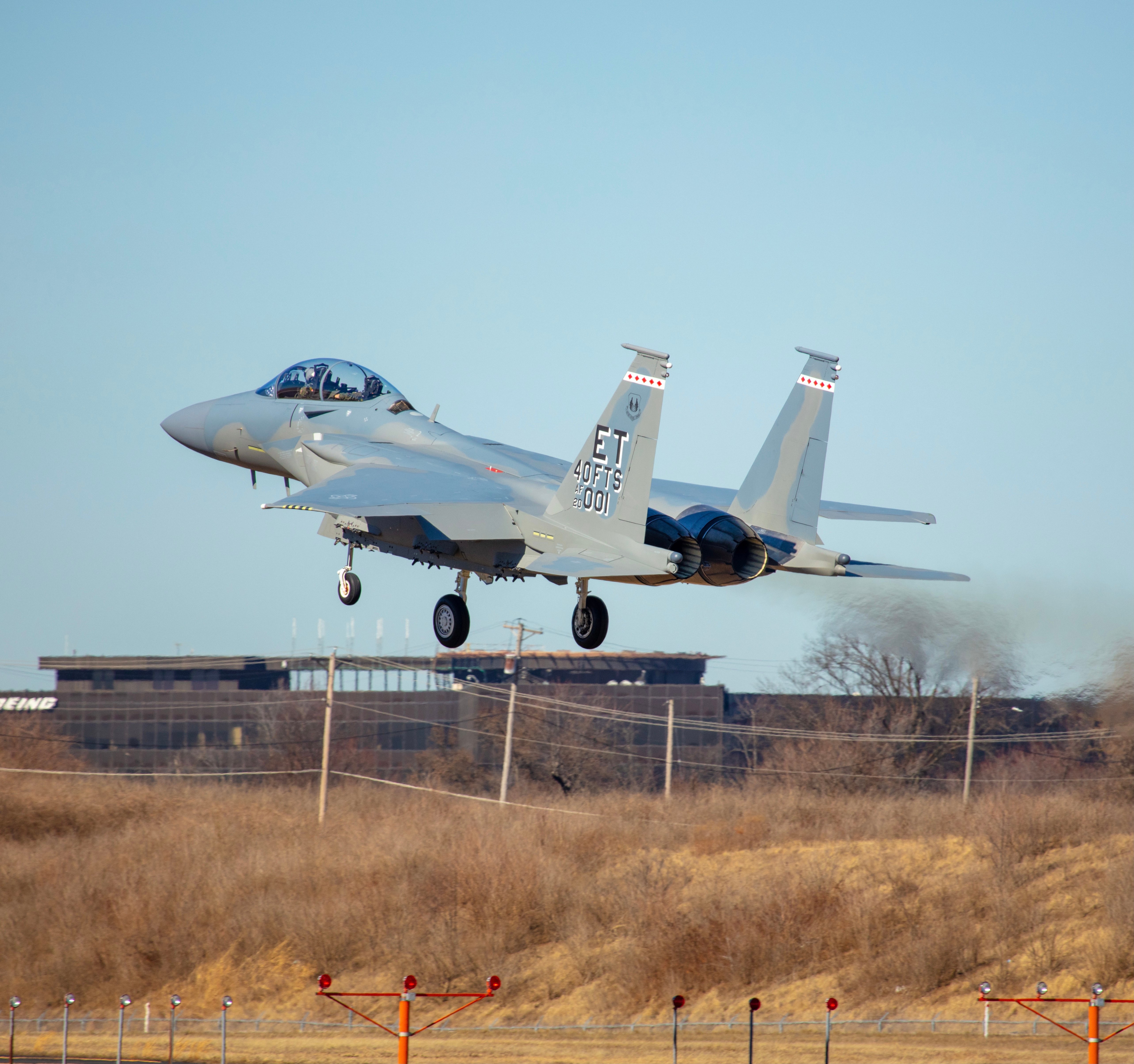 The First F-15EX Fighter Jet Has Now Flown In Its Air Force Colors