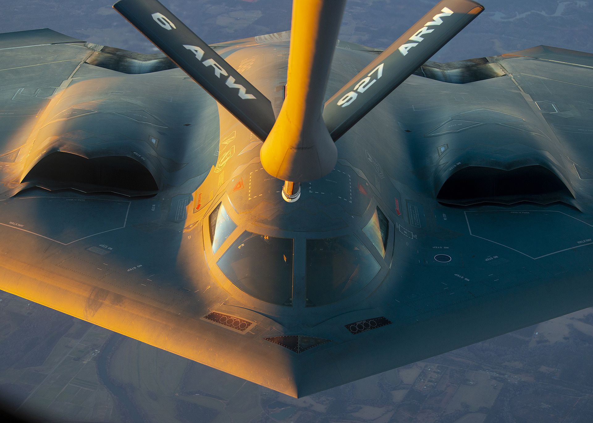 Stealth Bomber Interior