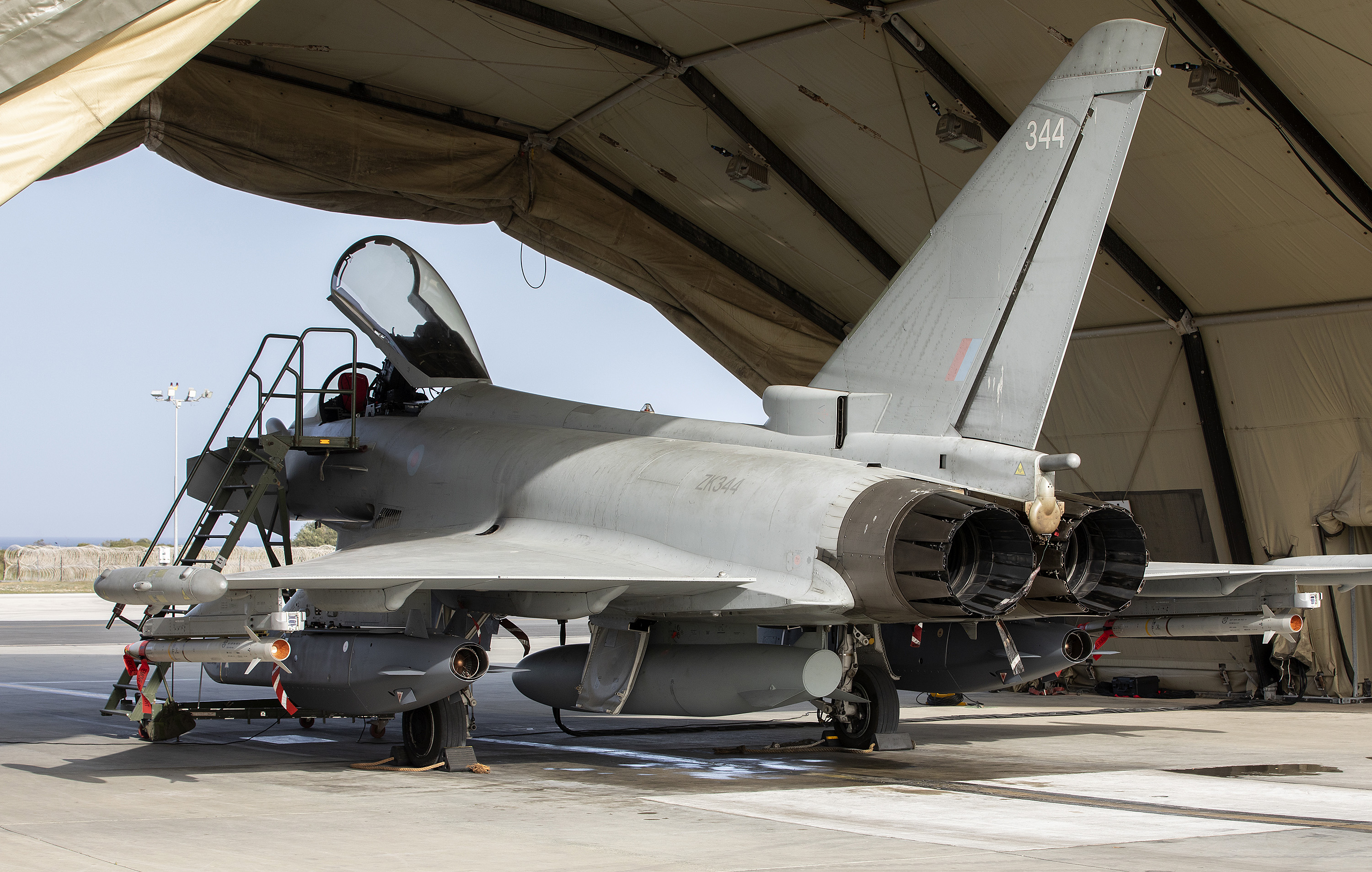British Typhoons Have Used Storm Shadow Cruise Missiles For The First ...
