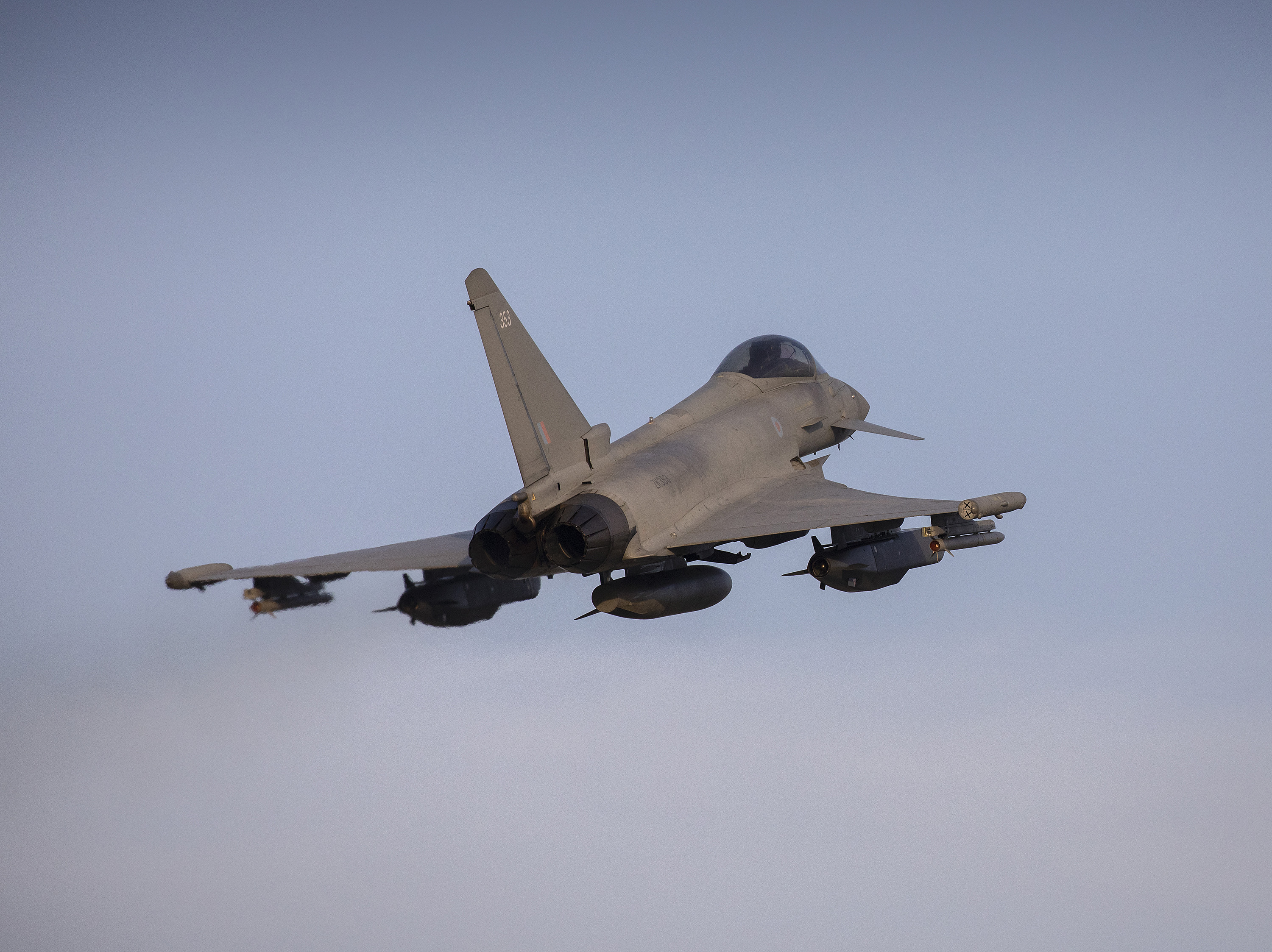 British Typhoons Have Used Storm Shadow Cruise Missiles For The First ...