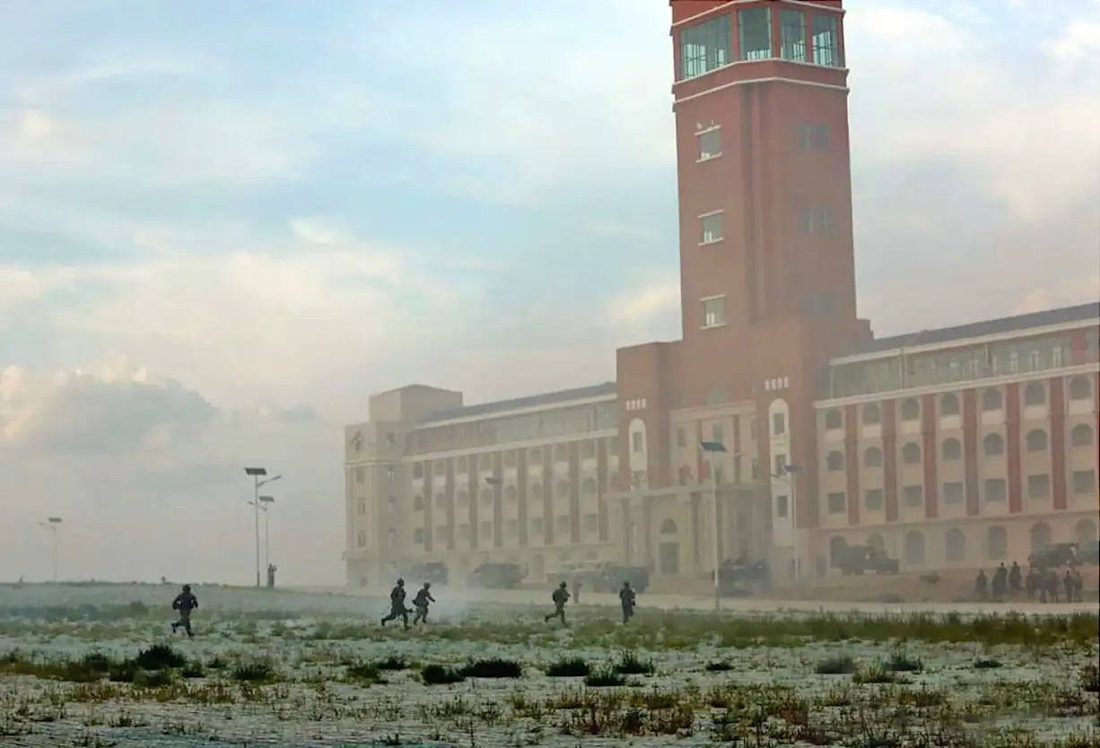 Massive New Chinese Military Heliport Taking Shape Right Across From Taiwan