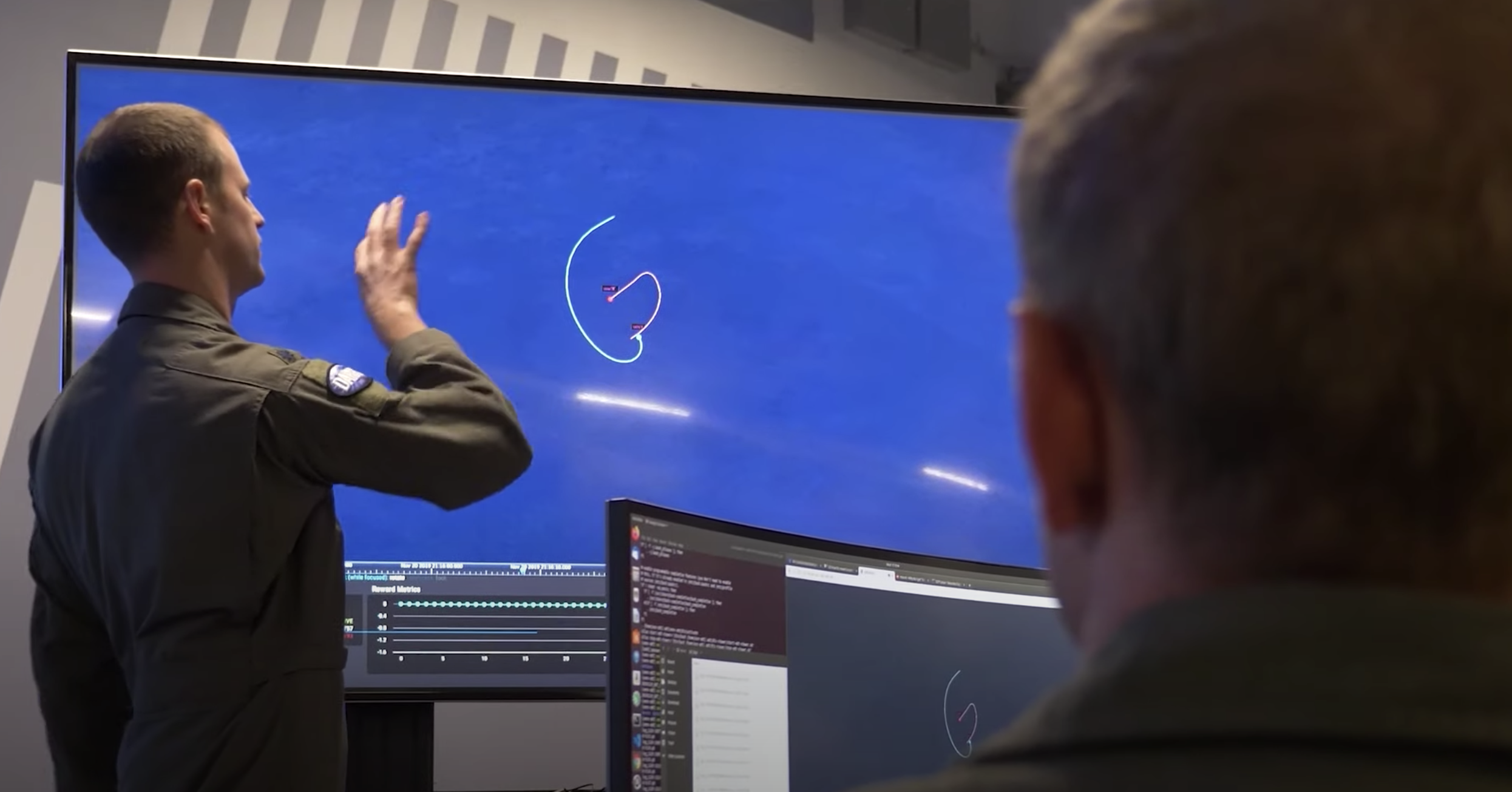 AI-Controlled F-16s Are Now Working As A Team In DARPA's Virtual Dogfights