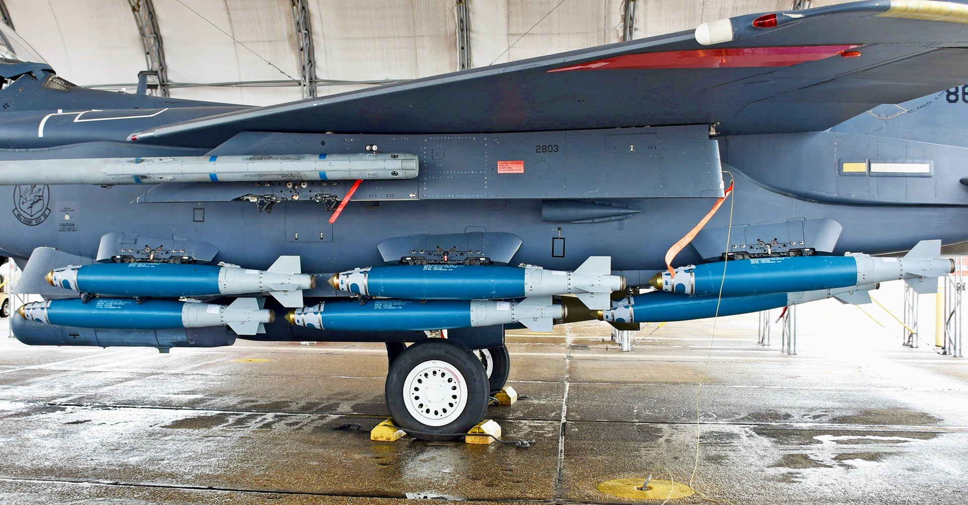 F-15E Strike Eagle Smart-Bomb Transports Are Hauling Munitions Around ...