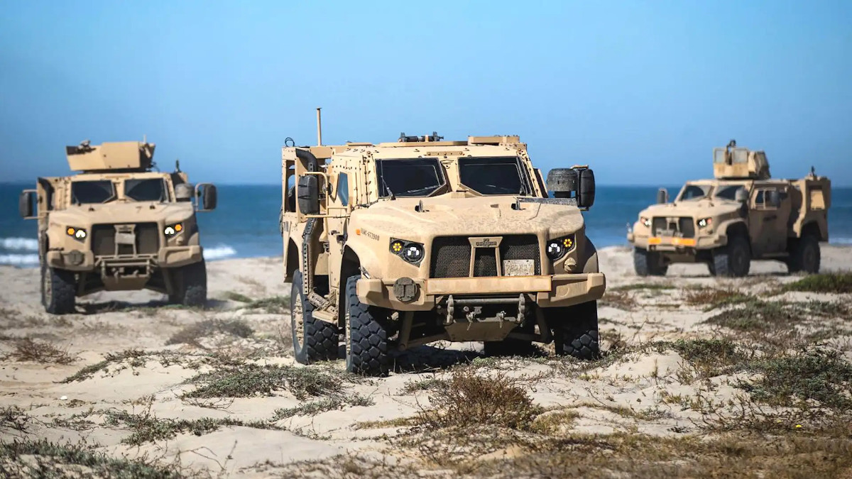 The Marines' New Unmanned Ship Killing Missile Launcher Truck Breaks Cover