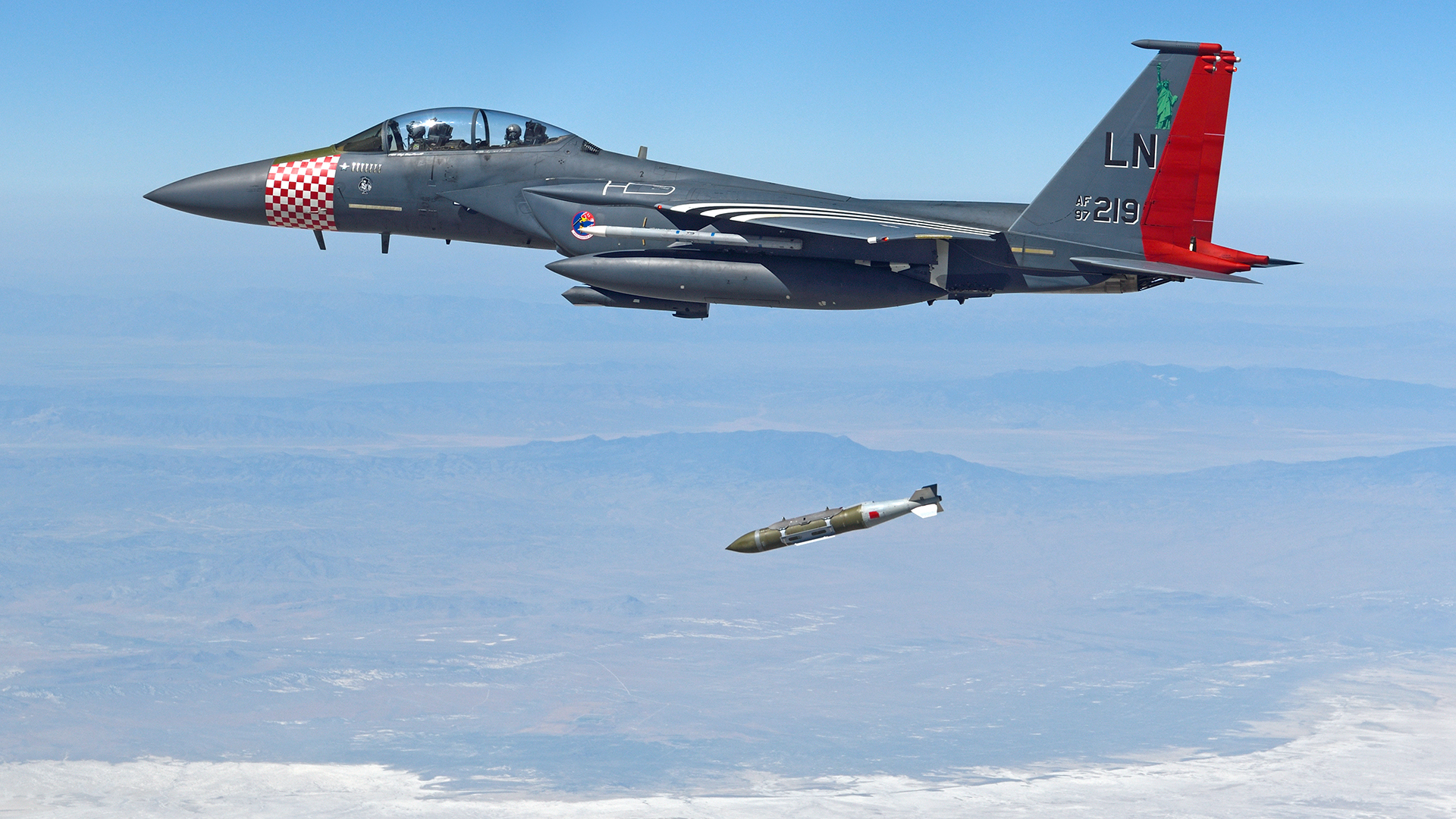 How The Air Force Fires Live Missiles To Make Sure Pilots And Weapons ...