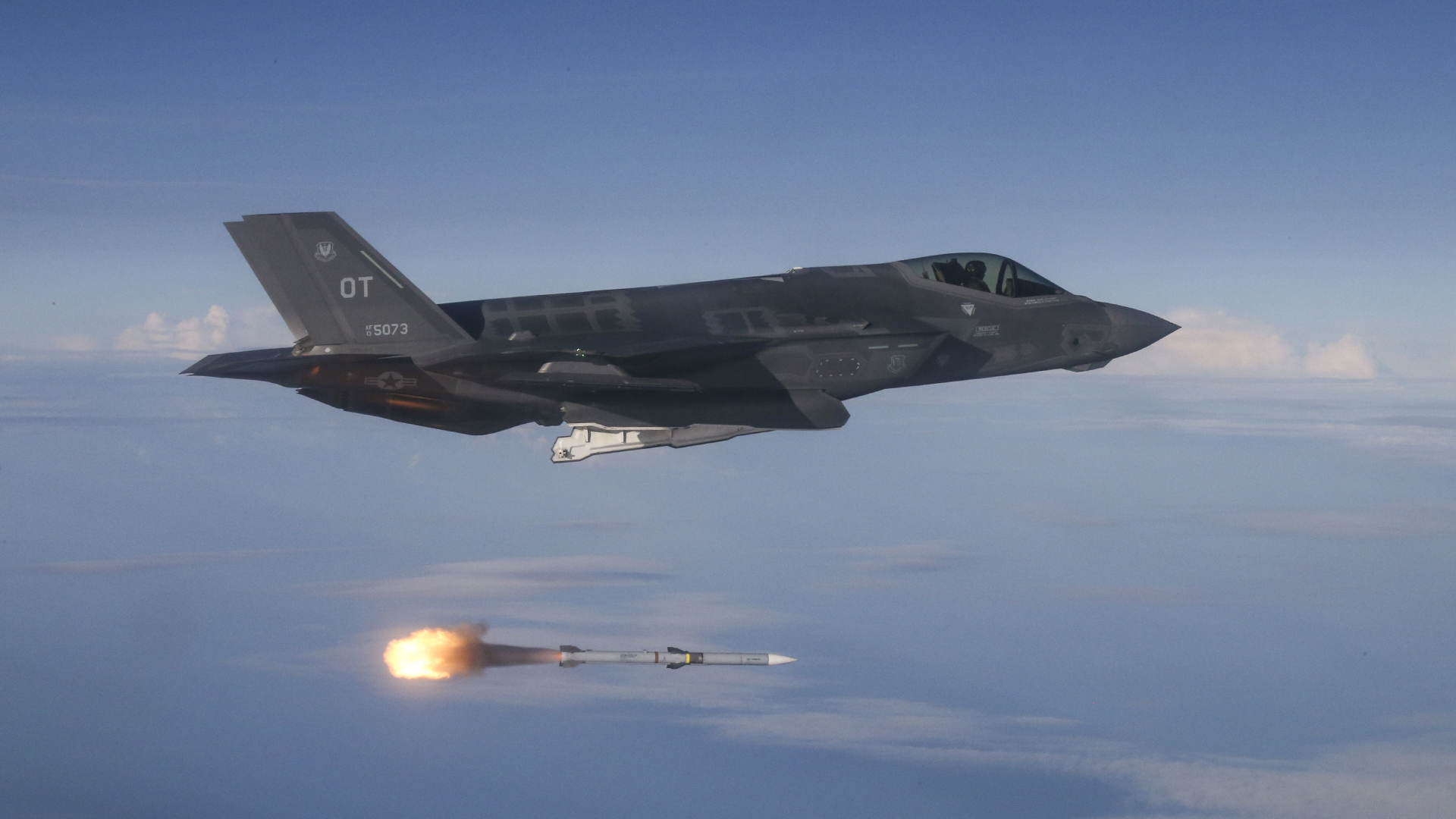 How The Air Force Fires Live Missiles To Make Sure Pilots And Weapons ...