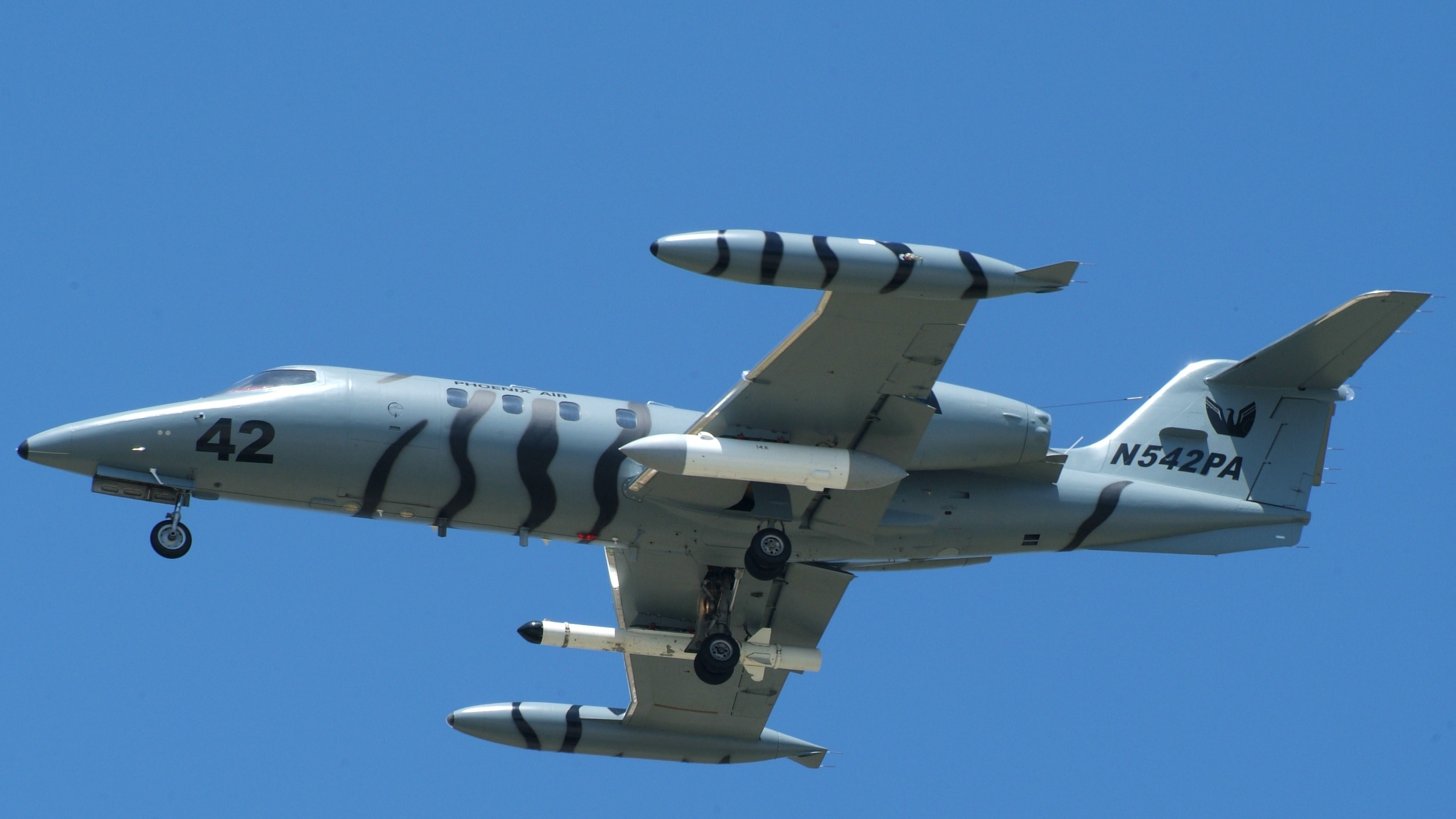 Here’s Why Aggressor Learjets Were Making Mock Attack Runs Towards ...