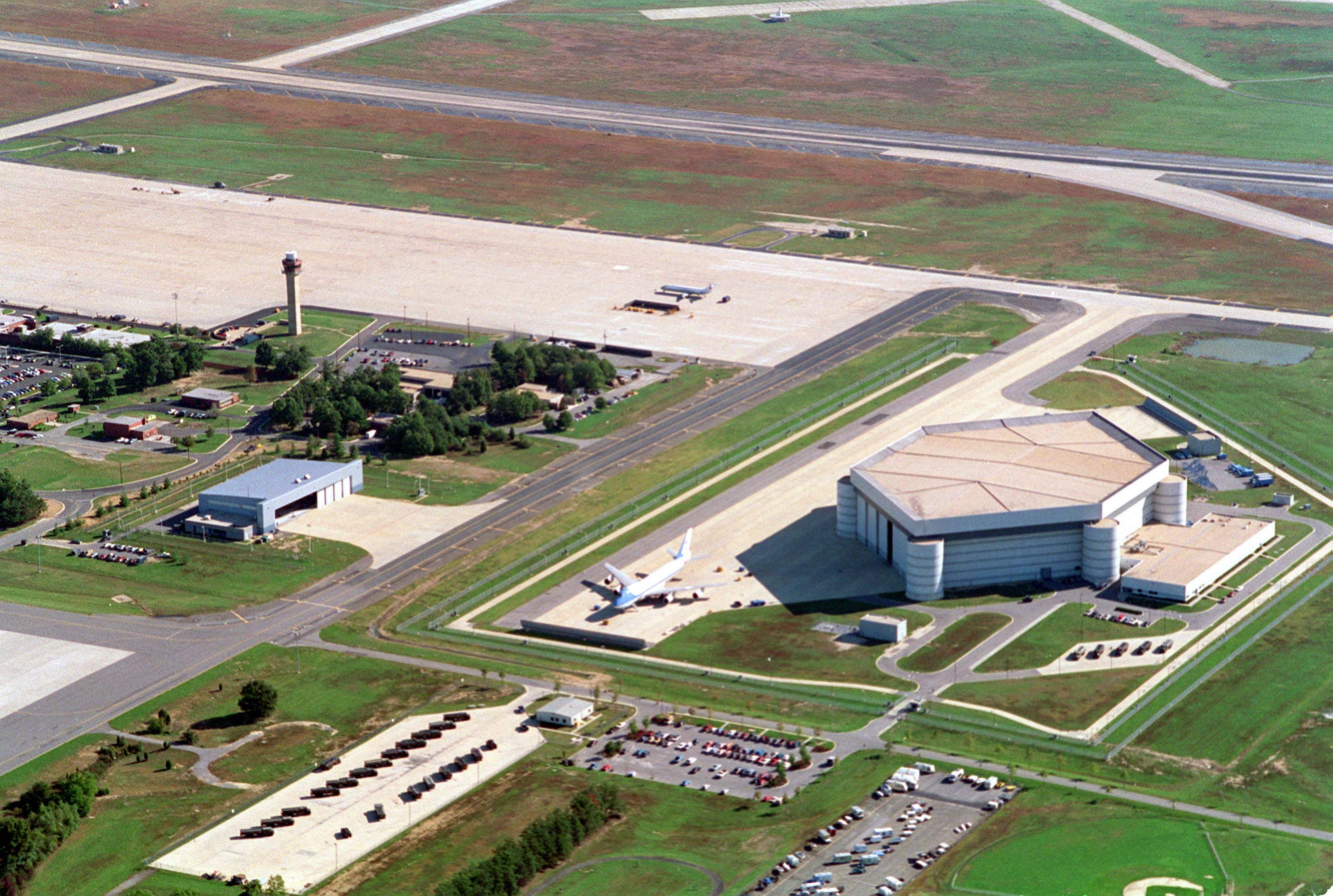 The New Air Force One S Custom Hangar Facility Is Taking Shape