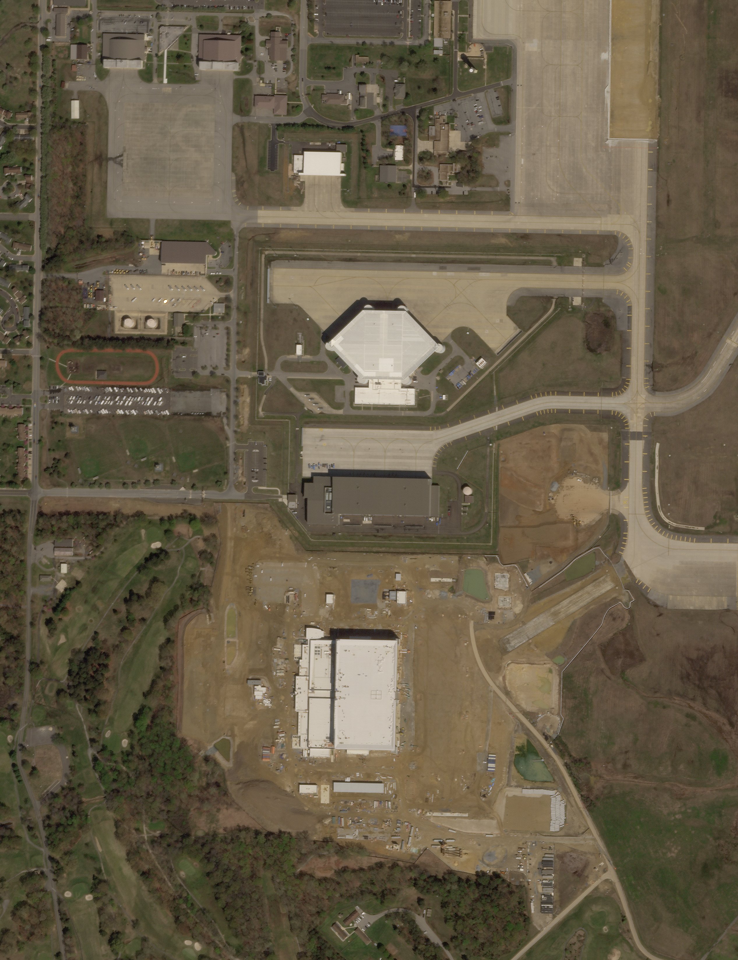 The New Air Force One’s Custom Hangar Facility Is Taking Shape