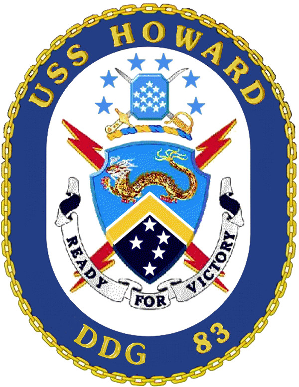 Why The Destroyer USS Howard Left Port Flying A Bright Red Flag Adorned ...