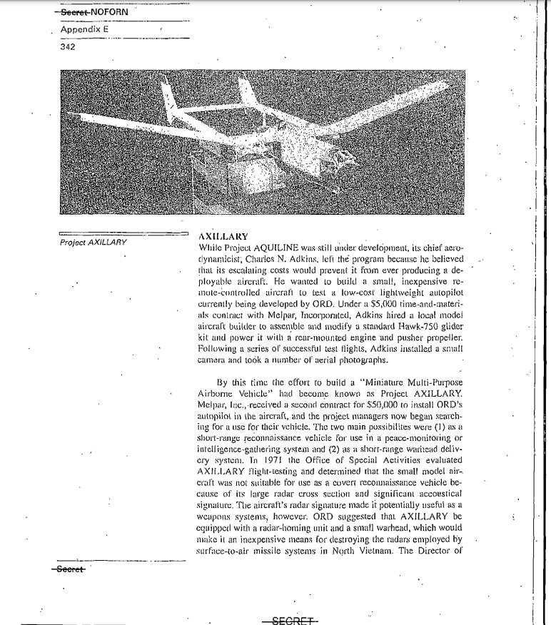 The CIA's Bird-Shaped Aquiline Drones Could Still Be Caged Up At Area 51