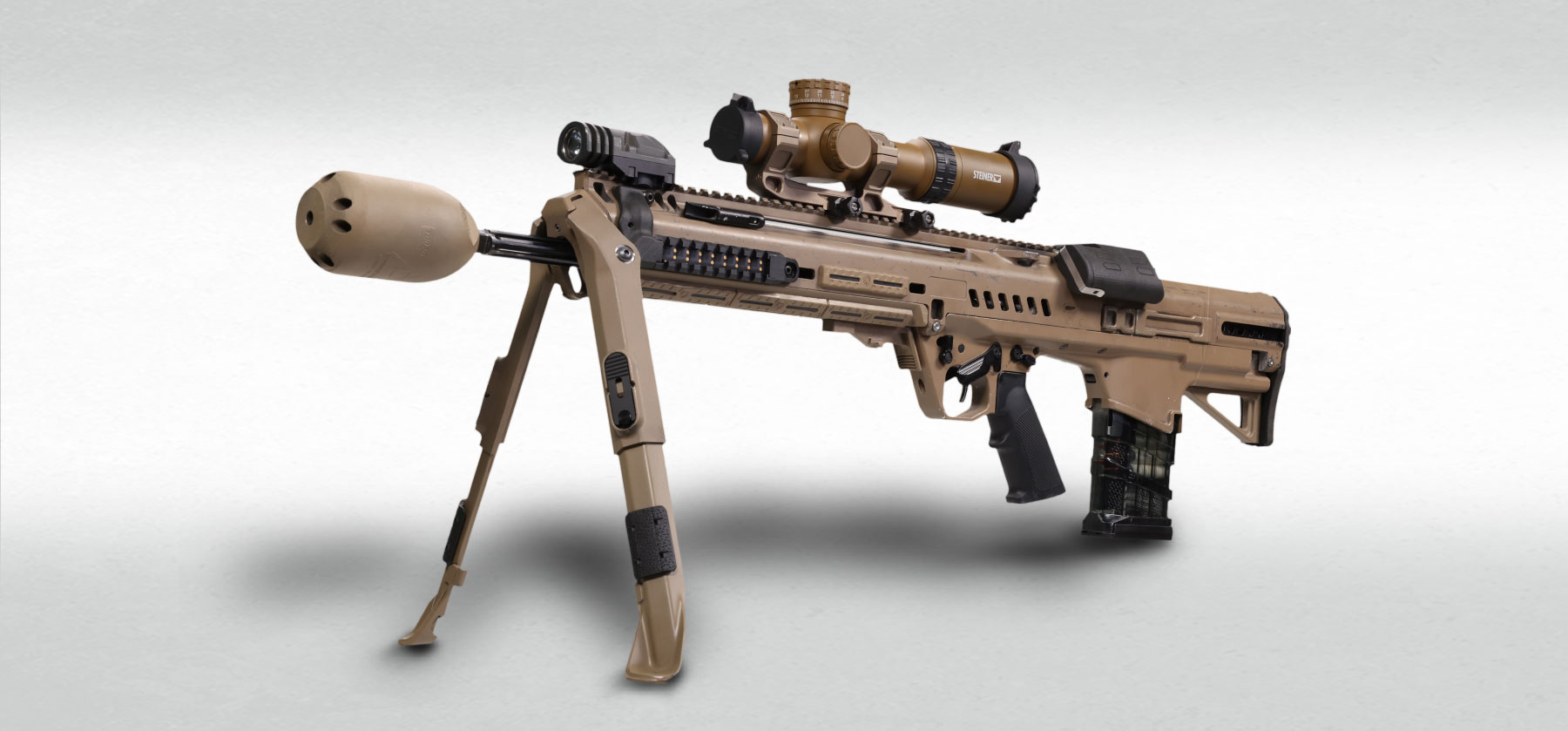 7.62x51mm Rifles And Miniguns Adapted To Fire Longer-Range Polymer ...