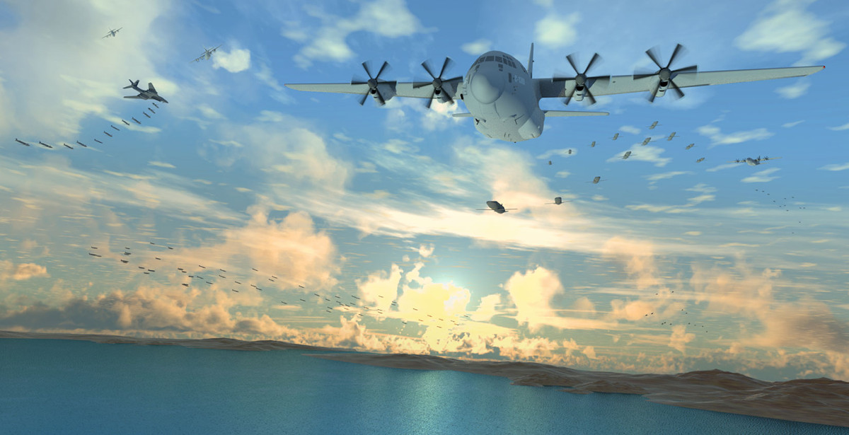 Gremlins Drones Could Be Rearmed Inside Their Mothership Transport Aircraft