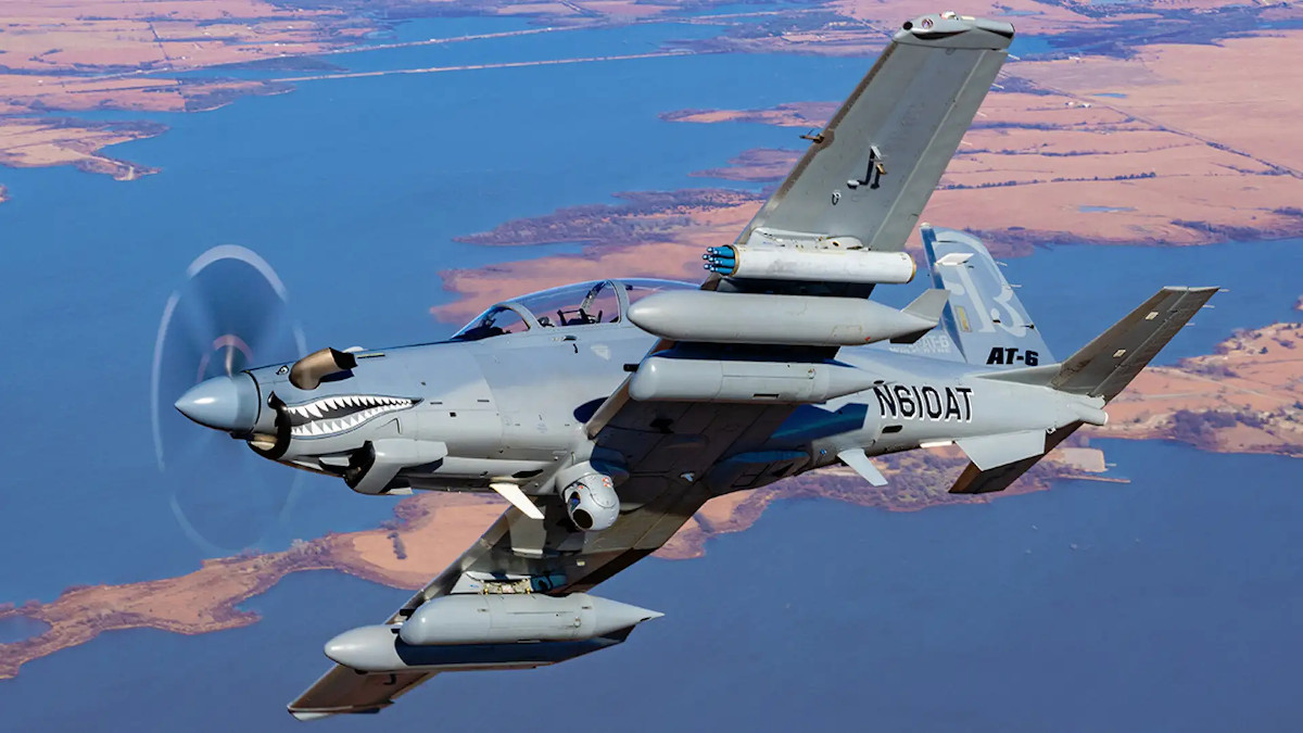 Meet The MC-145B Wily Coyote Armed Special Ops Transport Plane