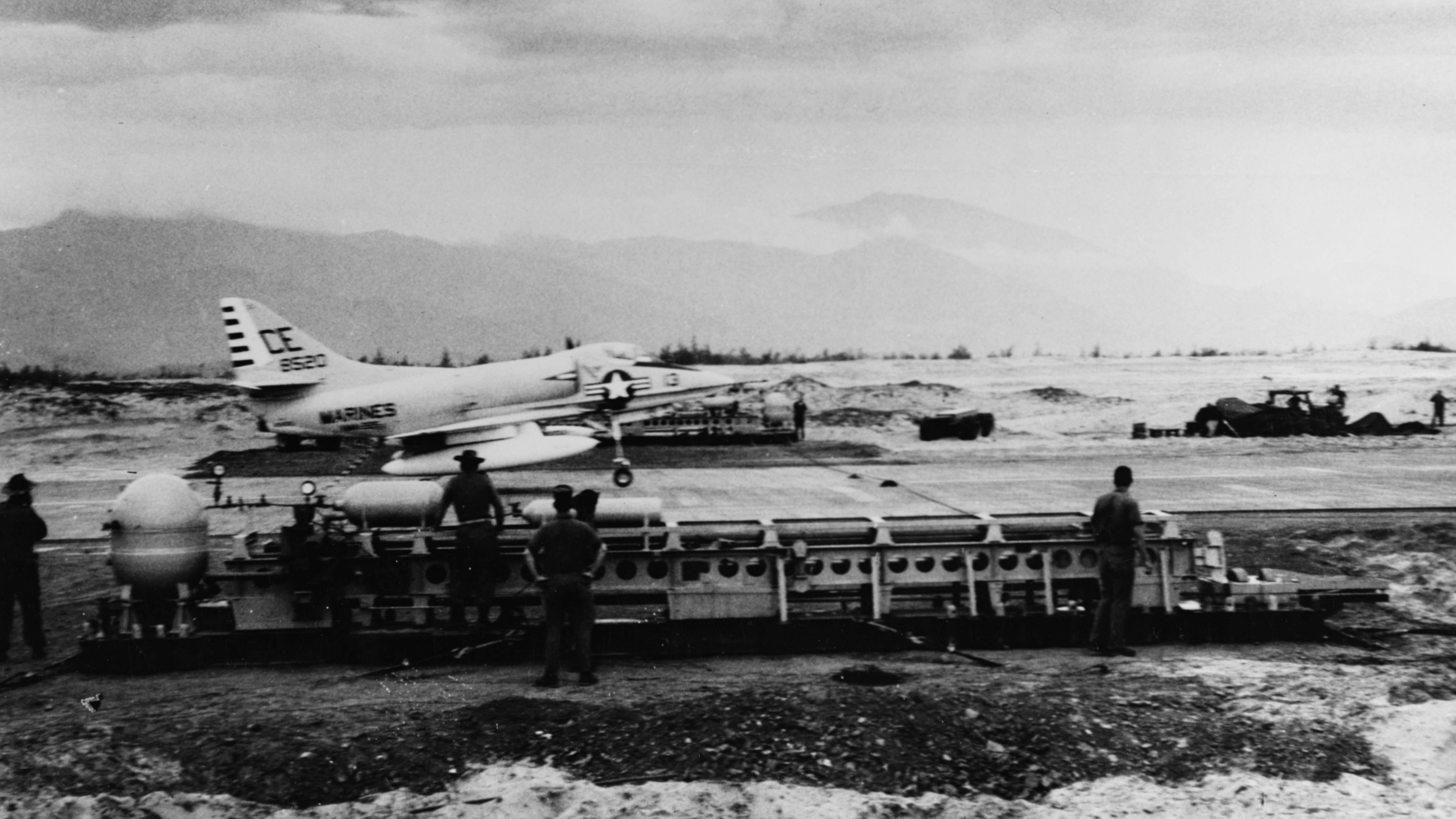 Marines Had An “Aircraft Carrier On Land” With Catapults And Arresting ...